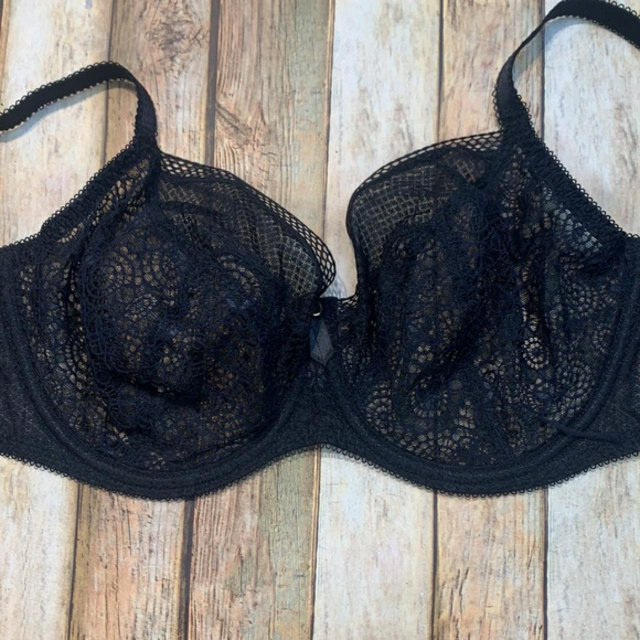 FREYA- Expression Underwire Plunge Bra in Black,... - Depop