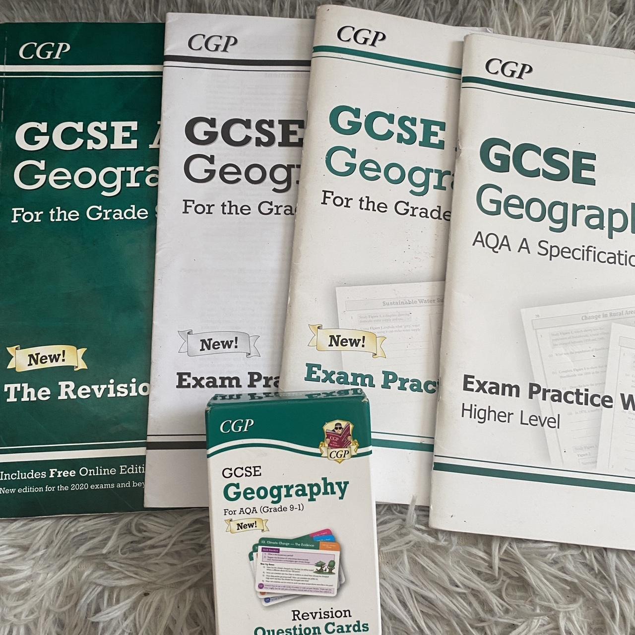 AQA gcse geography cgp revision bundle Includes:... - Depop