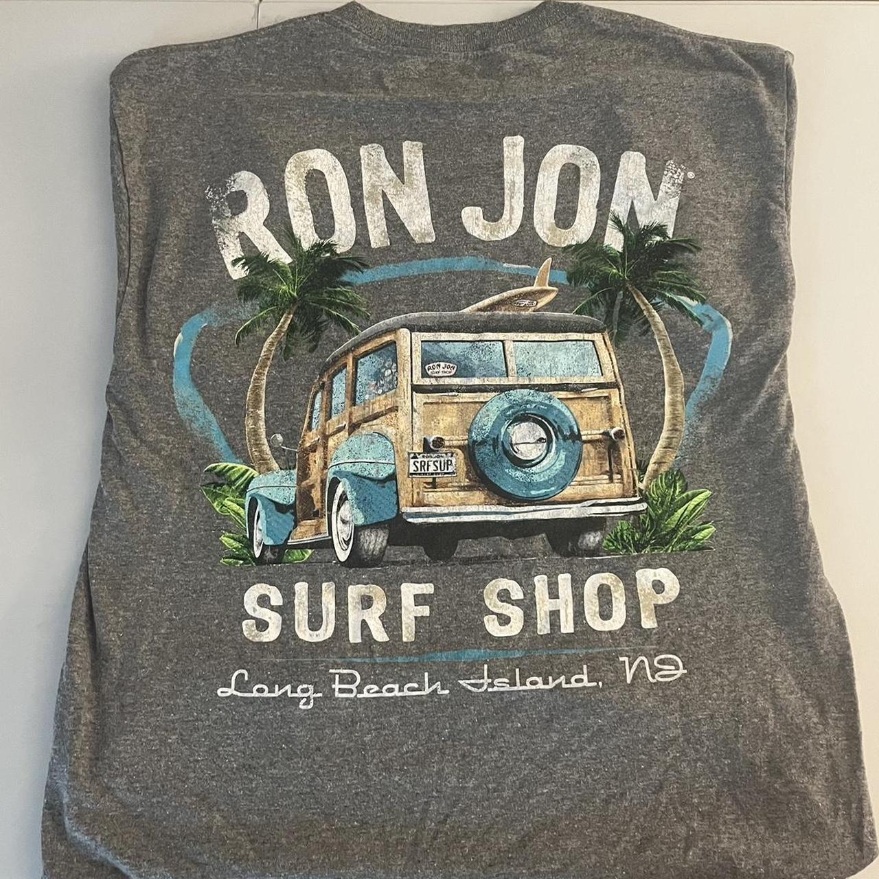 Ron Jon Surf Shop T-Shirt Bought in Long Beach... - Depop