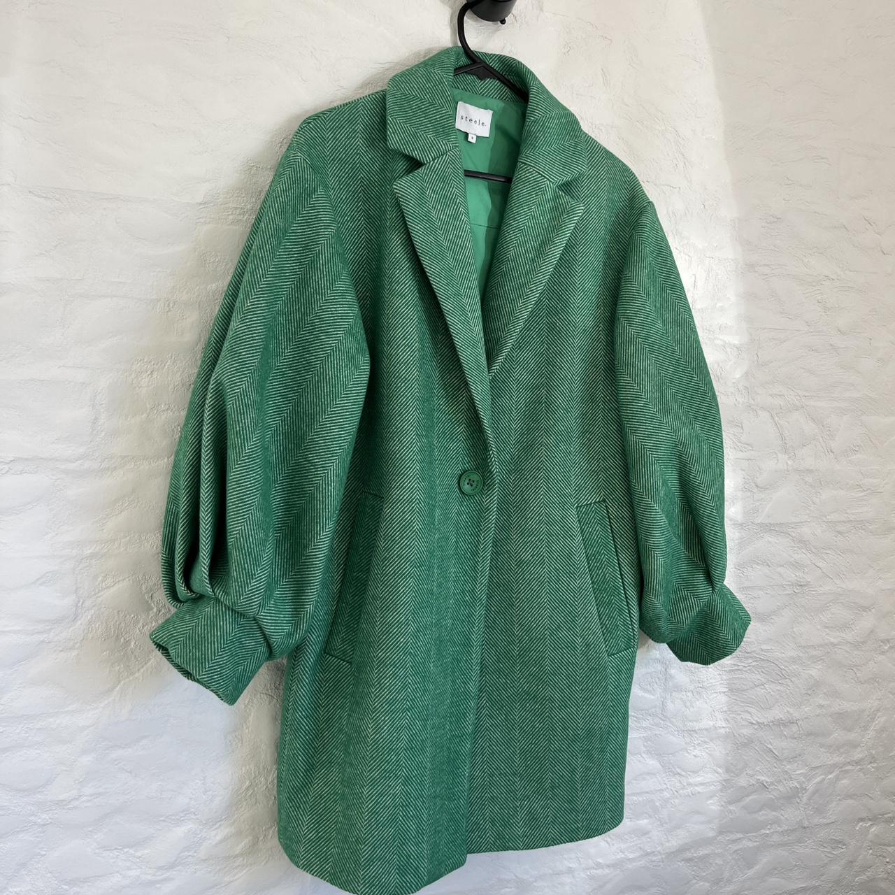 Steele Green Jacket Small Not negotiable on... - Depop