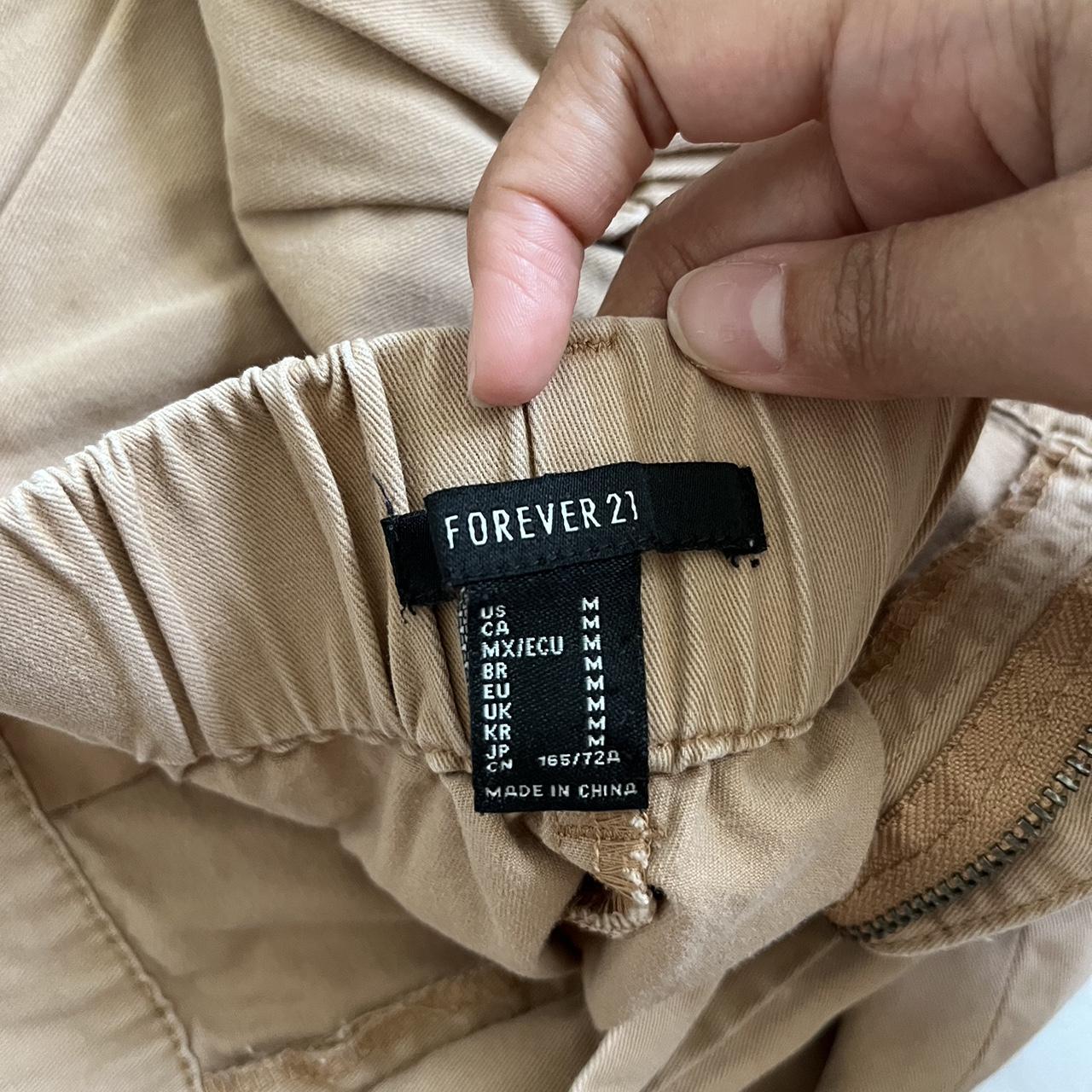 Forever 21 Women's Tan Trousers | Depop