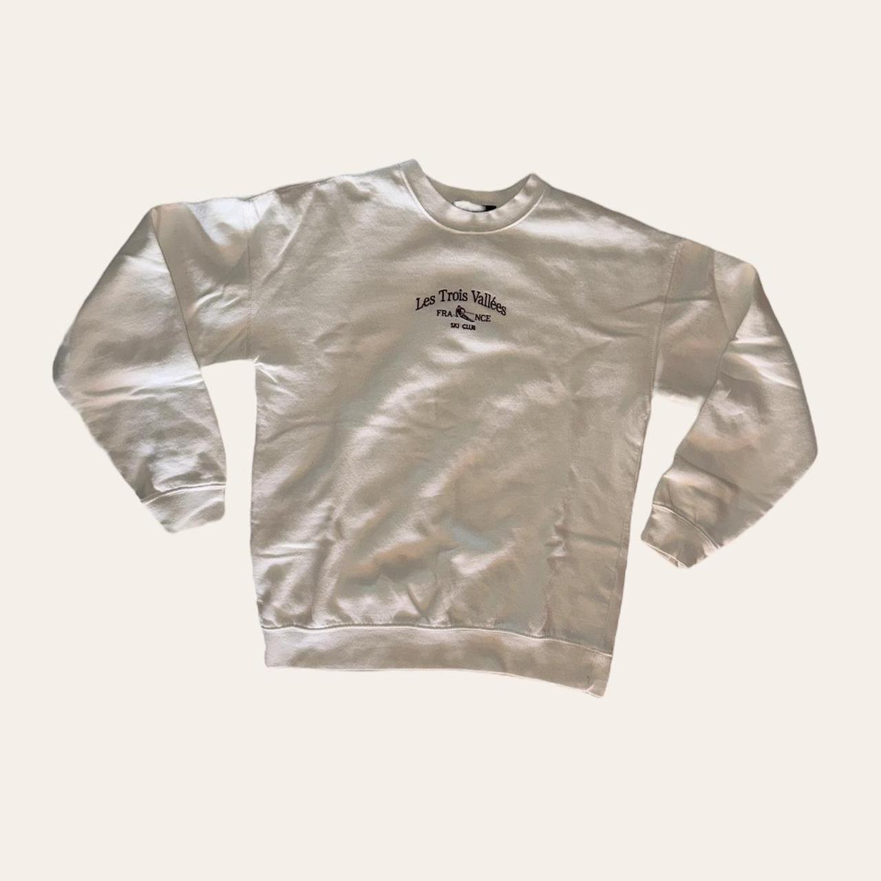 Ski crew neck! tagged XS but oversized fit. - Depop