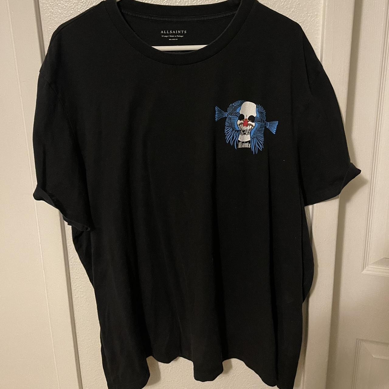 All saints graphic tshirt - Depop