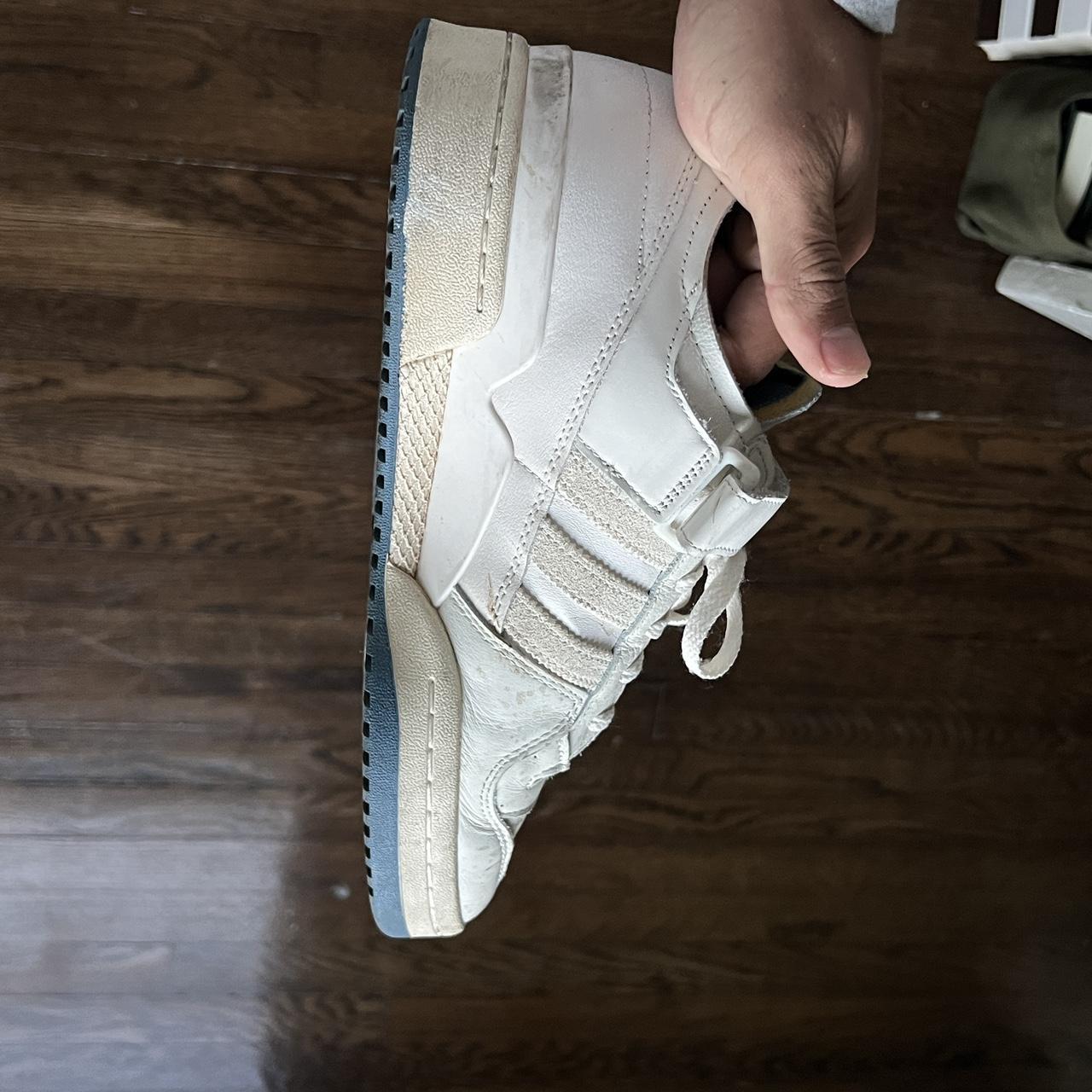 adidas forum 84 low - barely used - Depop