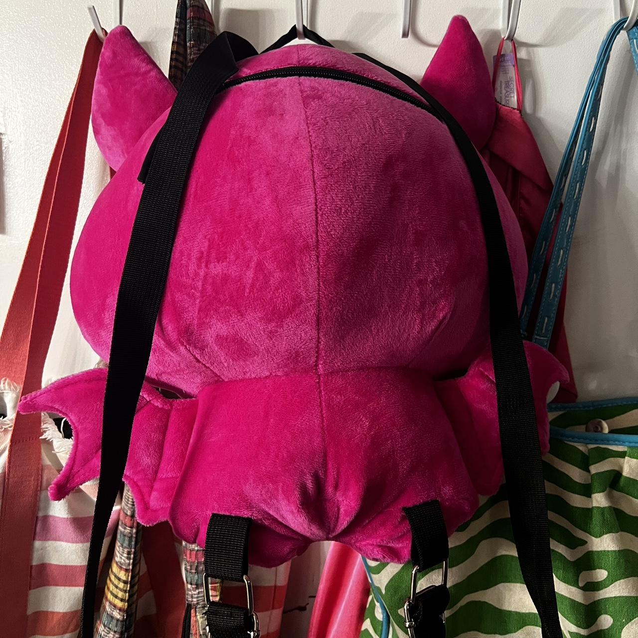 Skelanimals Pink Diego Plush Backpack Brand new from... - Depop