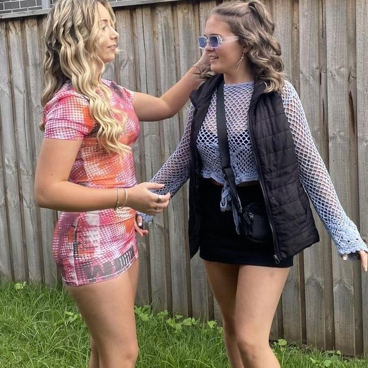 B Bikini crochet top Worn once for a festival... - Depop