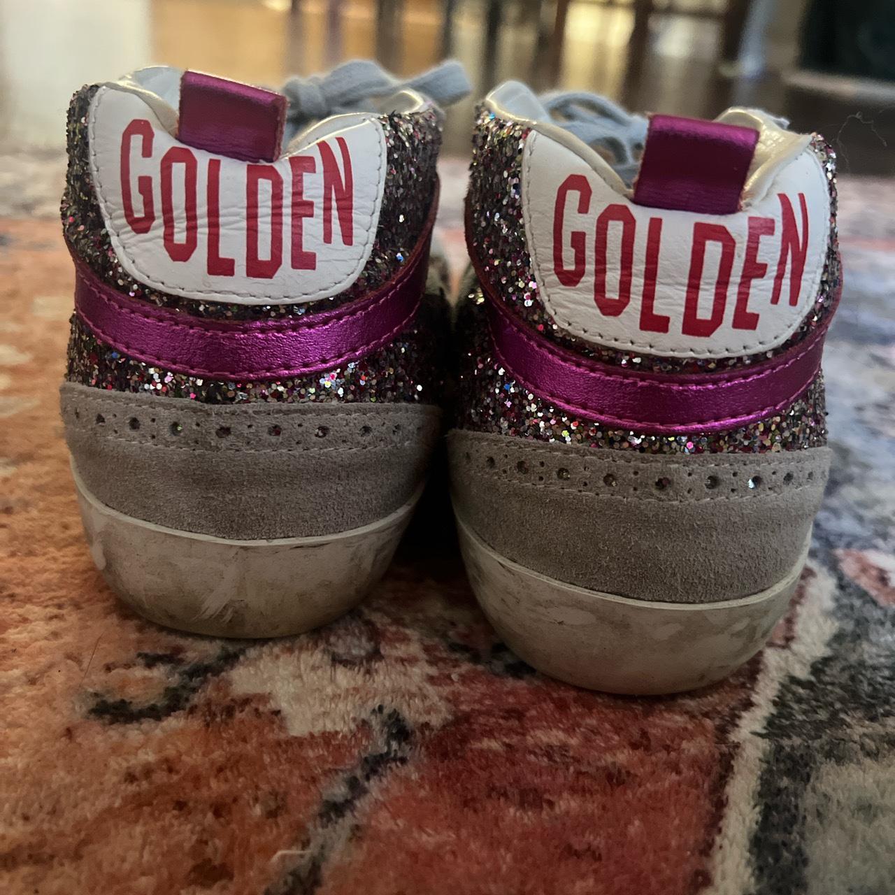 Used golden goose shoes, size 7.5/8! - Depop