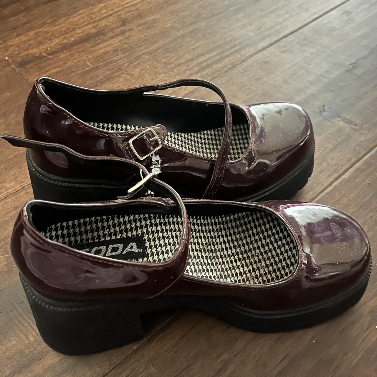 cherry red pumps #pumps #alt size 8.5 | Depop