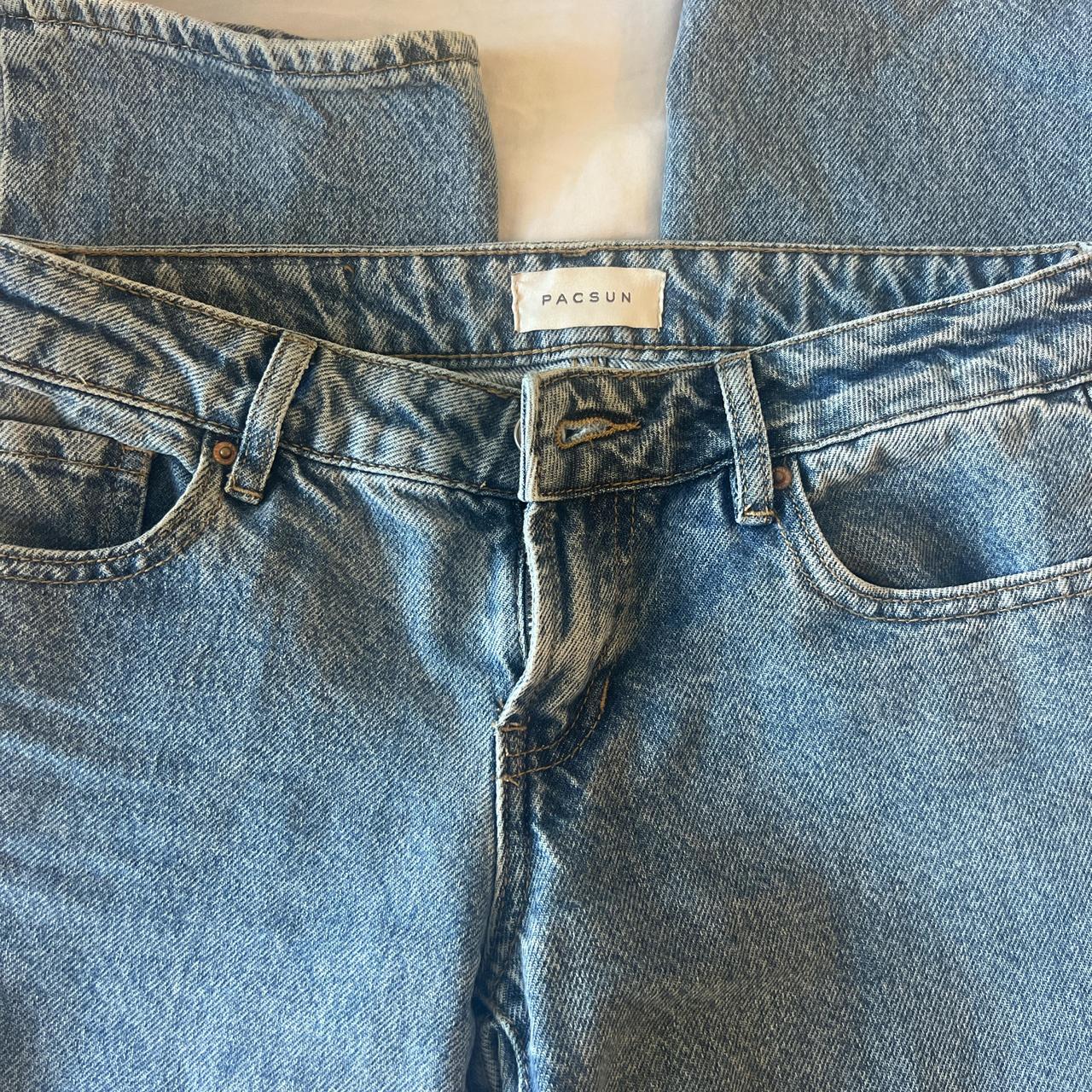Low rise pacsun jeans Size 24’ Worn only a few... - Depop