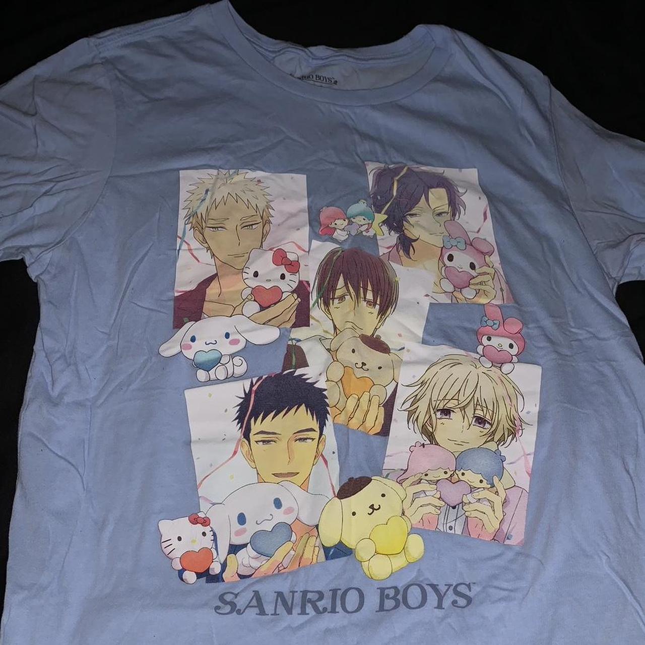 sanrio boys t-shirt *FREE SHIPPING* DEPOP PAYMENT... - Depop