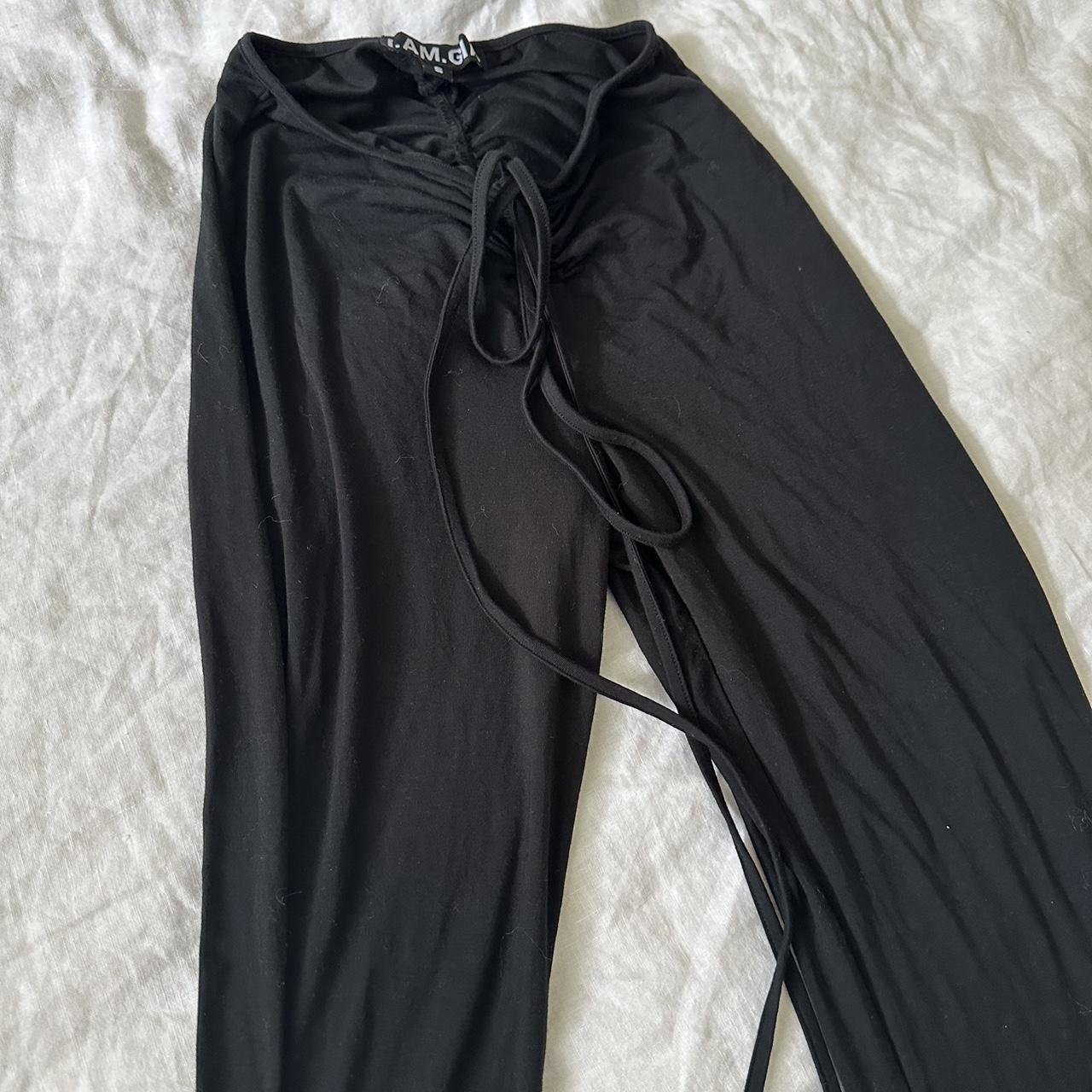 iamgia halo pants worn once originally $70 usd size... - Depop