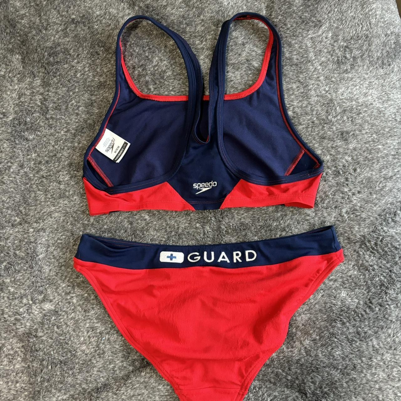 lifeguard bundle 4 swim suits 3 one pieces 1 two... - Depop