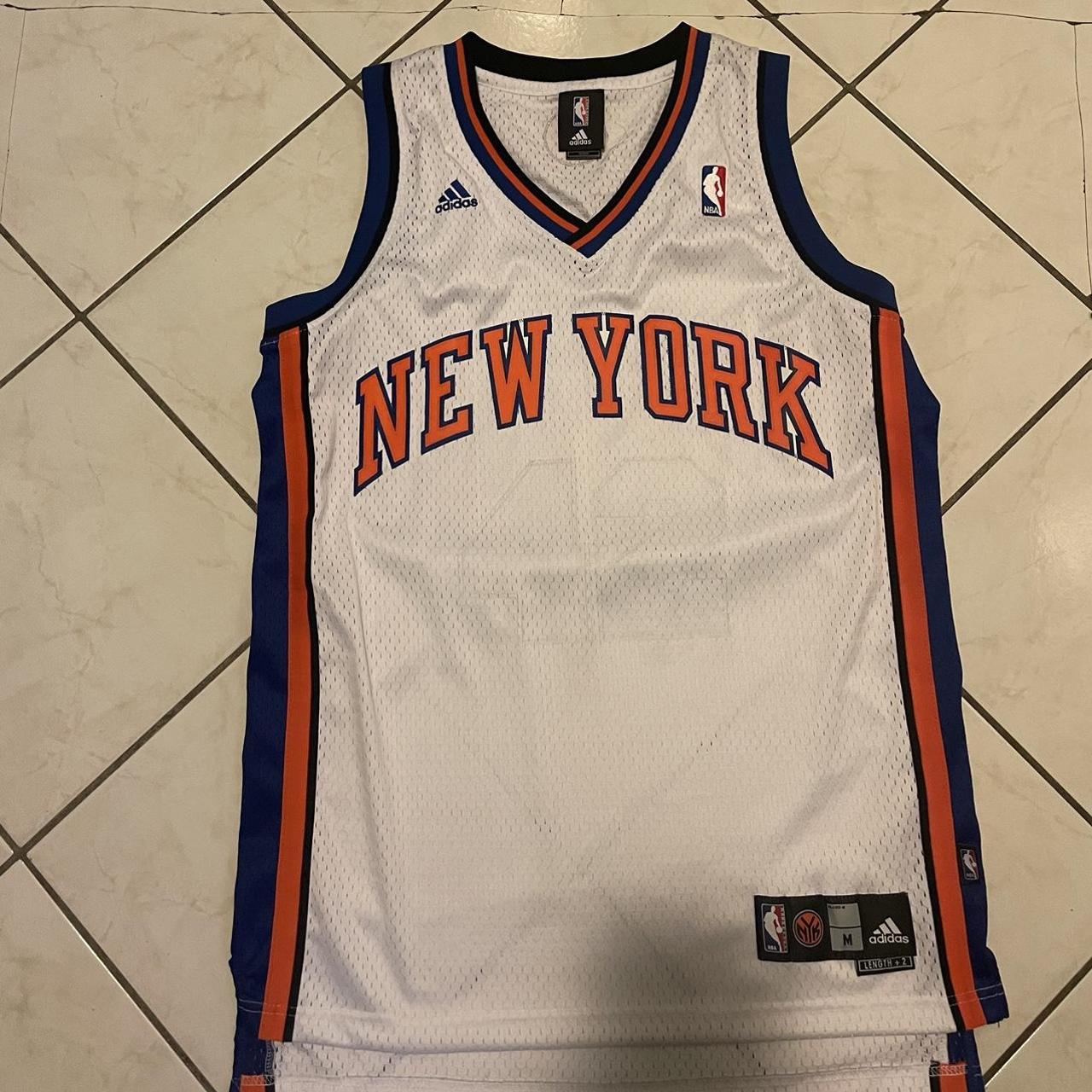 NBA Men's Orange and Blue Top | Depop