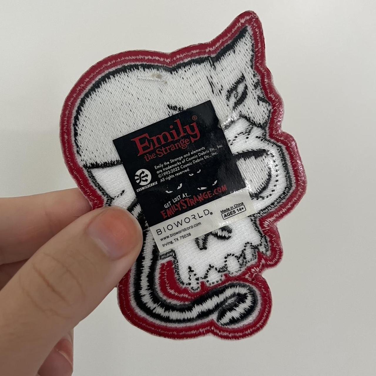 Emily the Strange Patch. 🐈‍⬛ Would look super cute on... - Depop