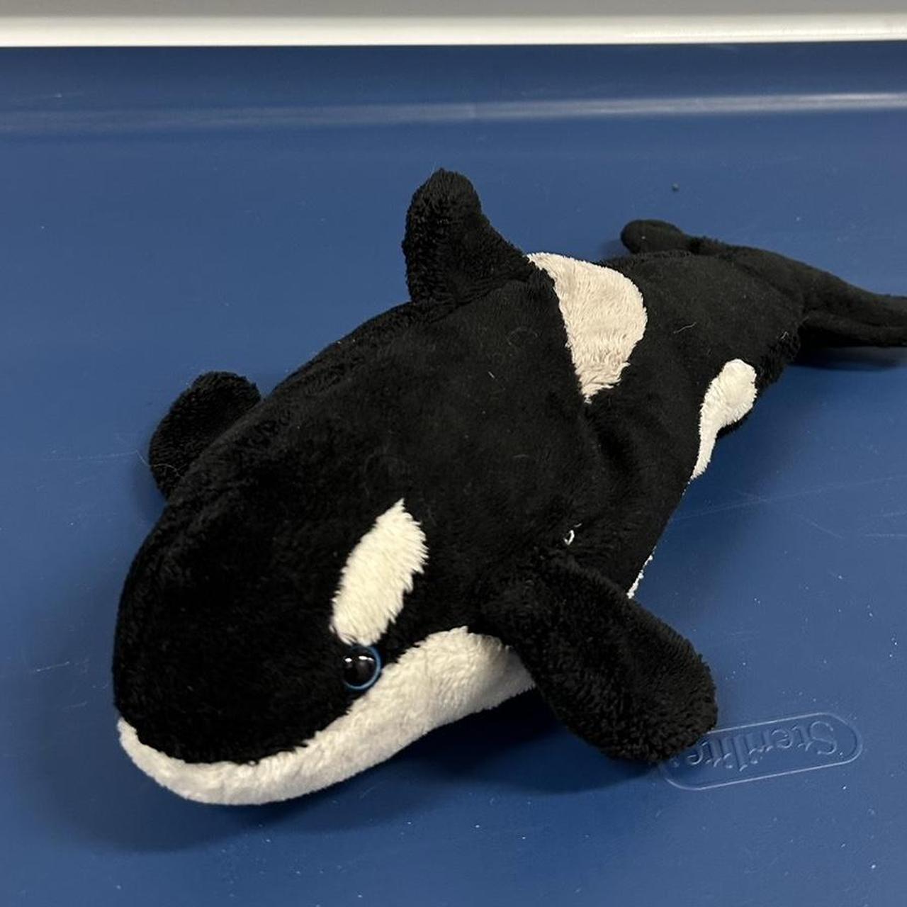 2010s Orca whale plushie From the aquarium of the... - Depop