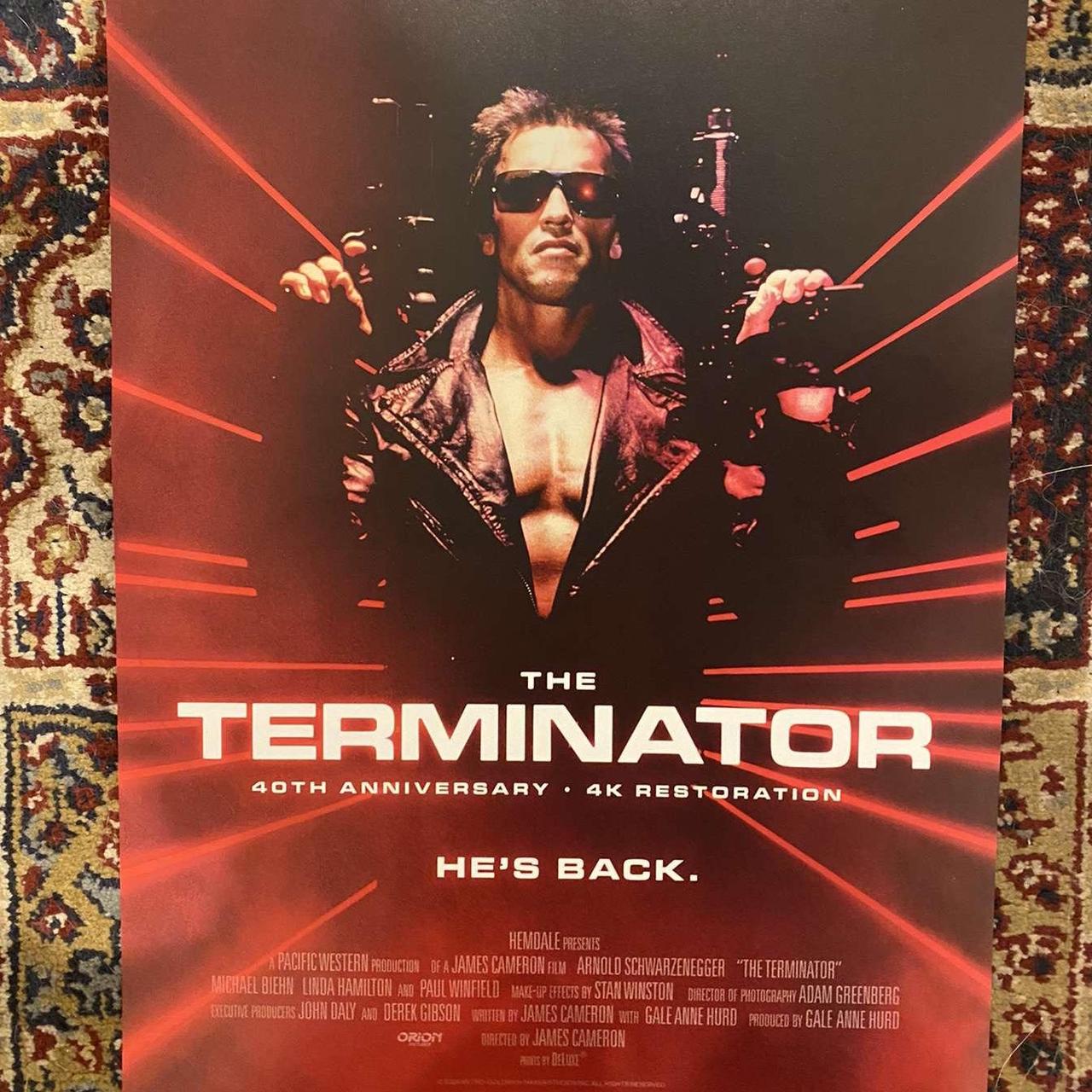 A3 The Terminator 2 40th Anniversary LIMITED EDITION... - Depop