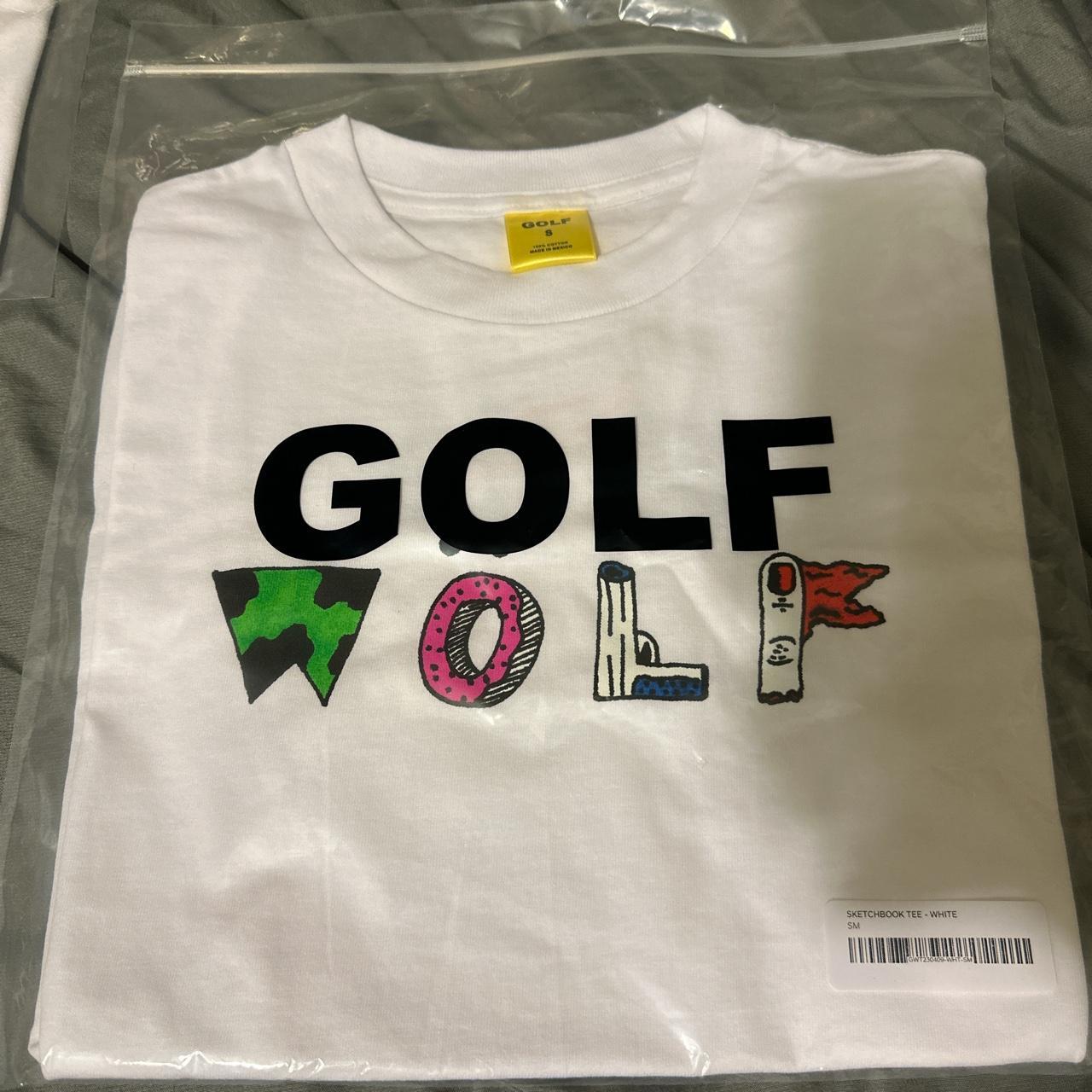 Golf Wang Men's White T-shirt | Depop