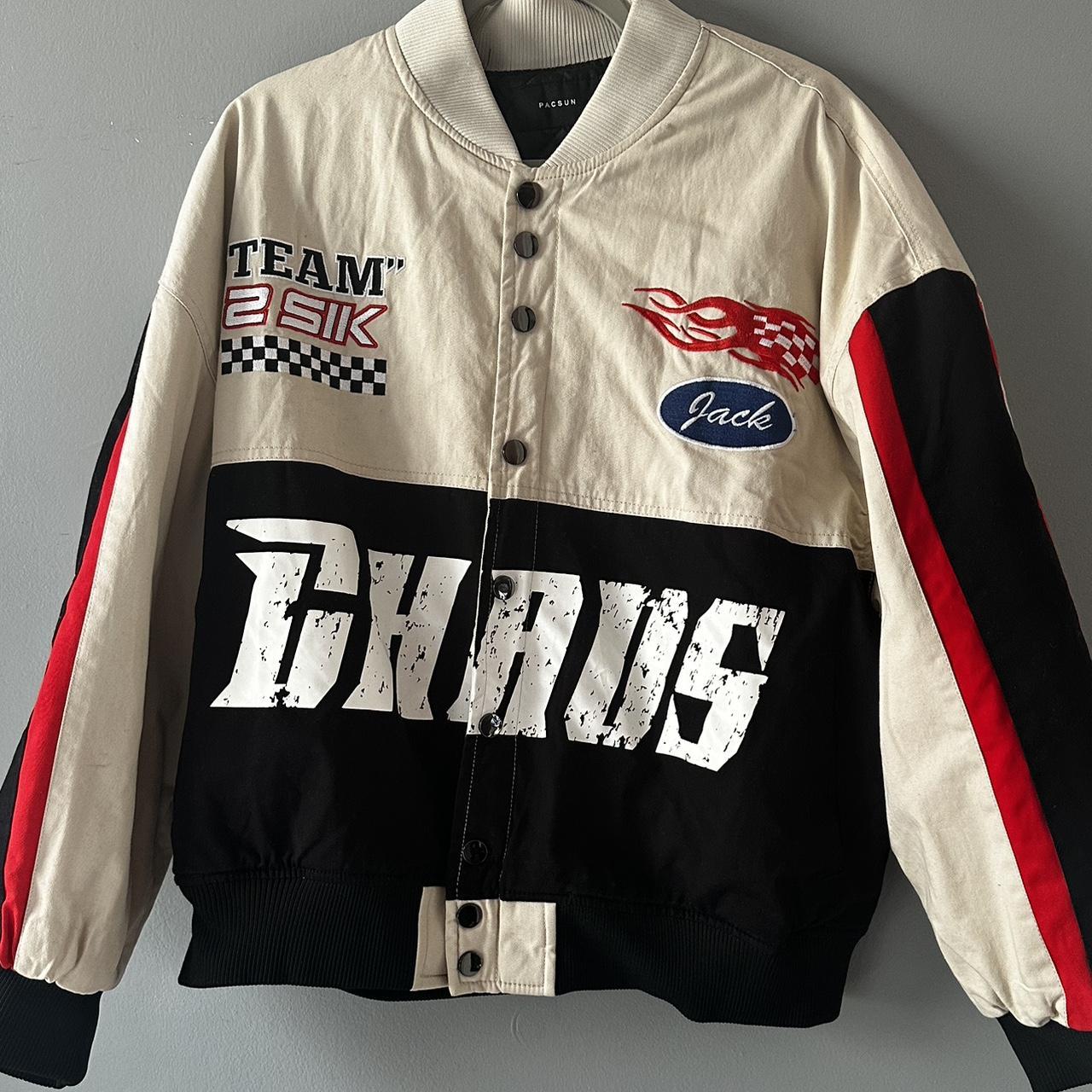 Pacsun bomber jacket *oversized for piette* - Depop