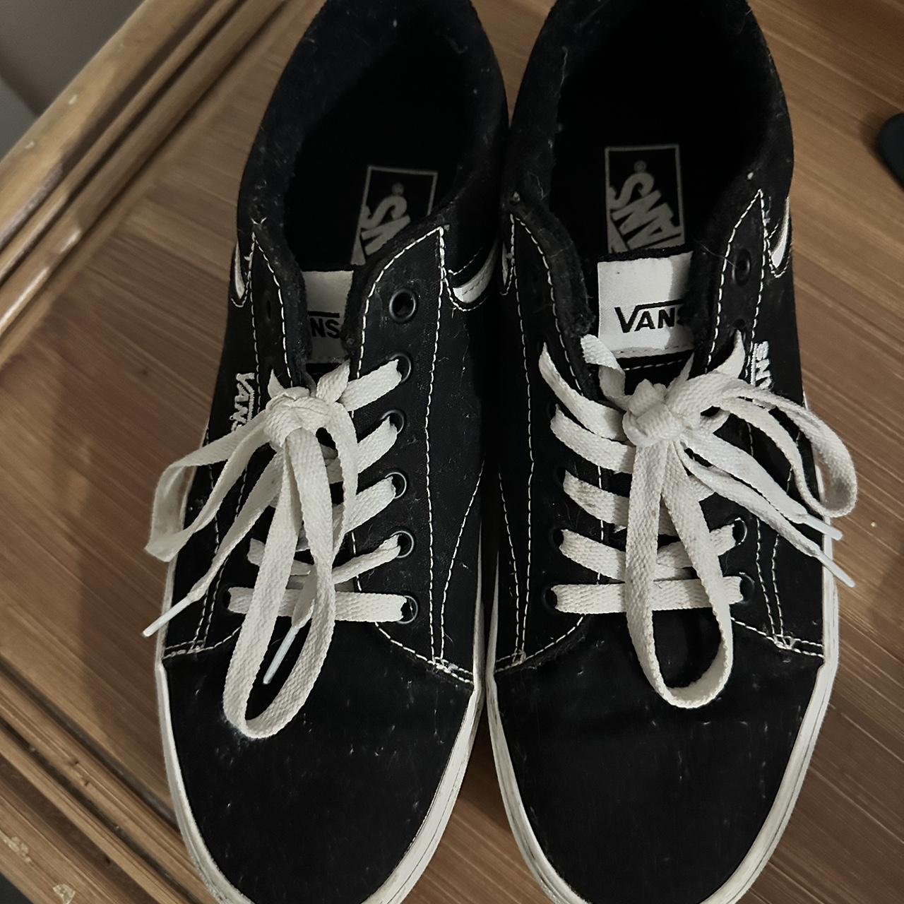 Vans Size 10 US Literally worn like once - Depop