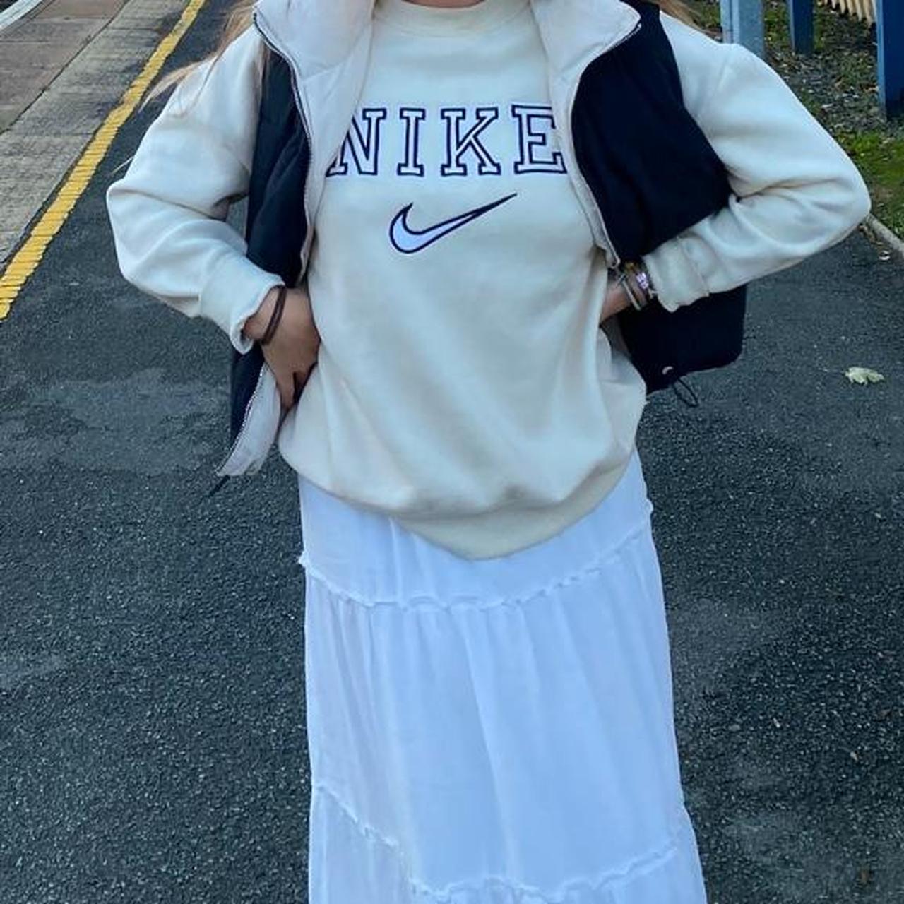 reworked vintage nike jumper — in great condition.... | Depop