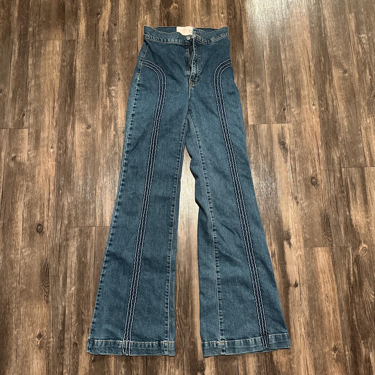 Revice Denim Wide Bottom Pants Size 27 ***All... - Depop