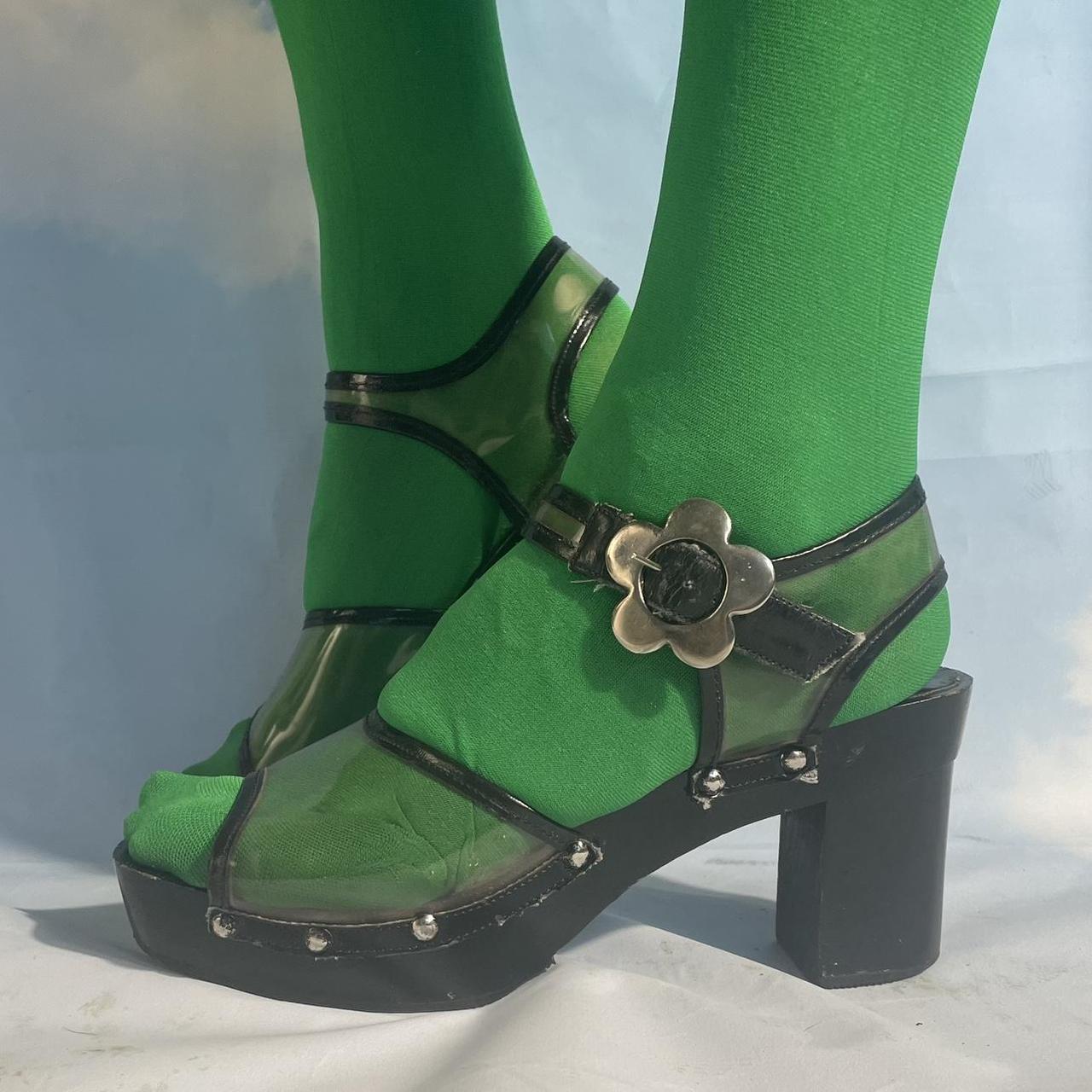 💘 vintage 90s funky platform heels💘 💋FREE SHIPPING... - Depop