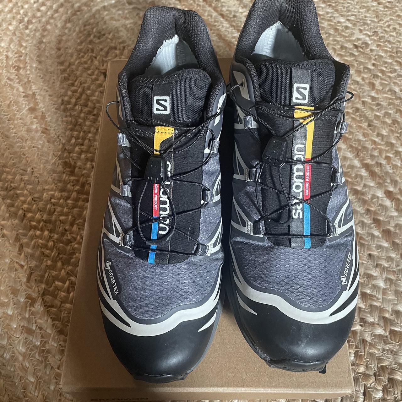 Salomon Men's Black Trainers | Depop