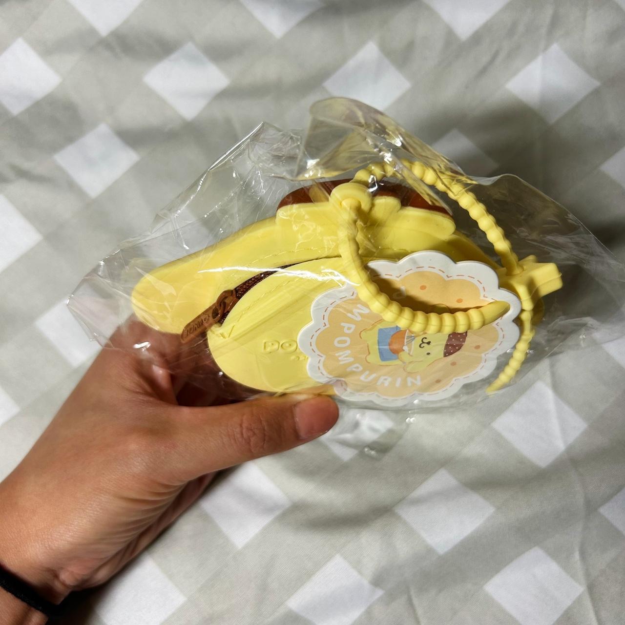 Pompompurin Pouch Pompompurin keychain Squishy... | Depop