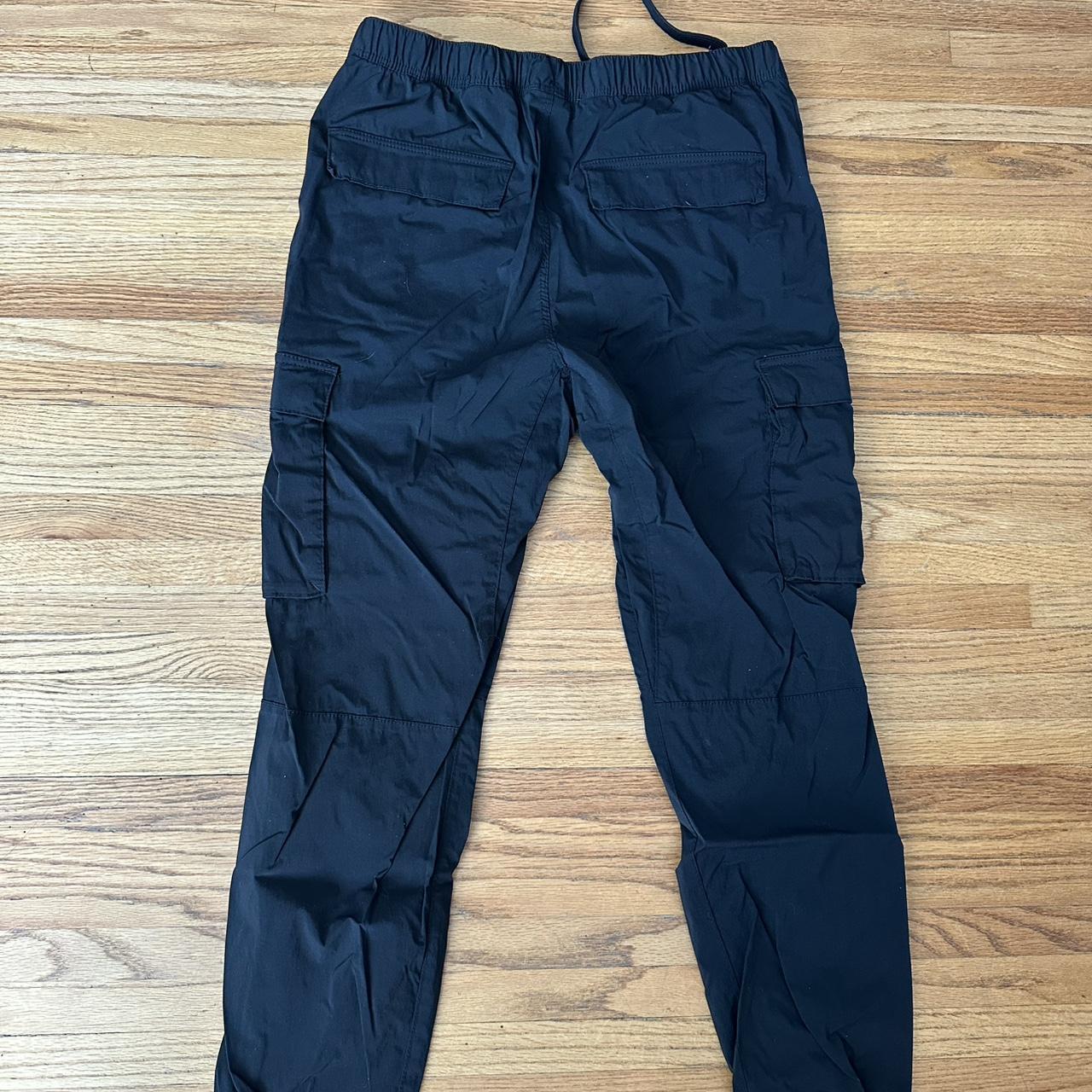 Black cargo pant joggers #streetwear | Depop