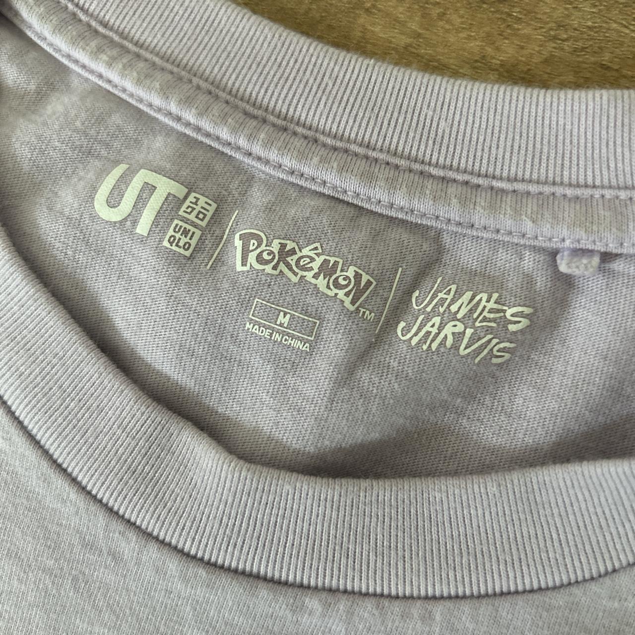 Uniqlo UT Pokemon James Jarvis Ditto Shirt Condition... - Depop