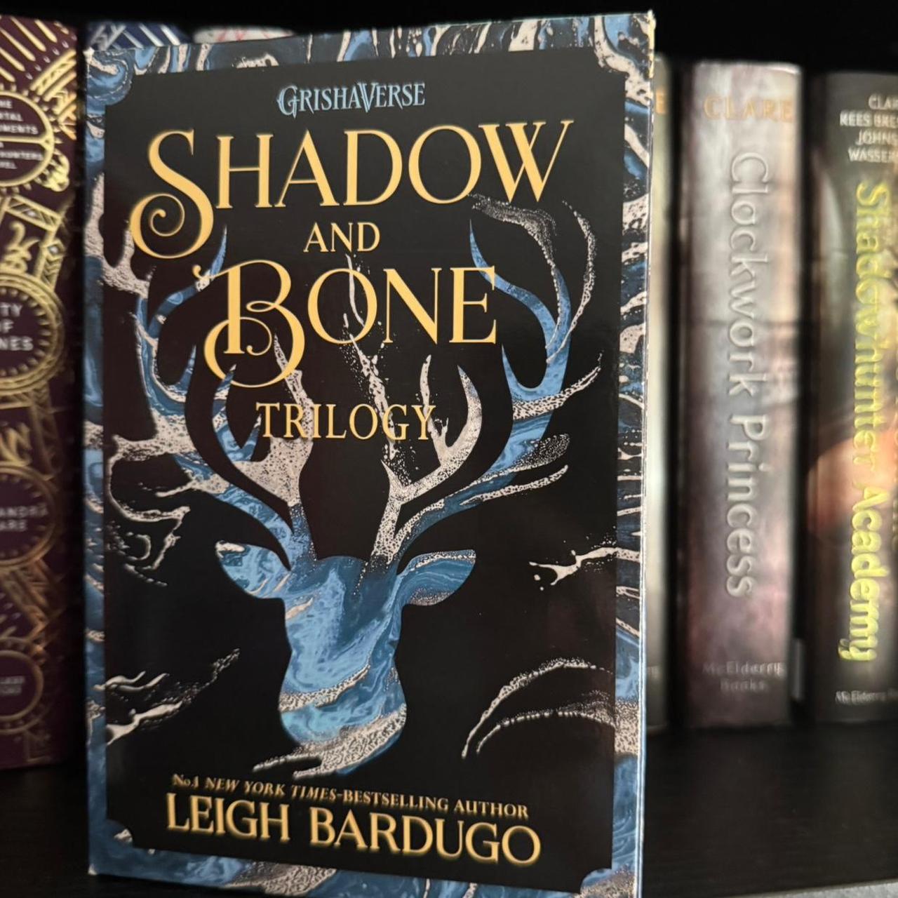 Shadow & bone paperback box set spines are cracked... - Depop