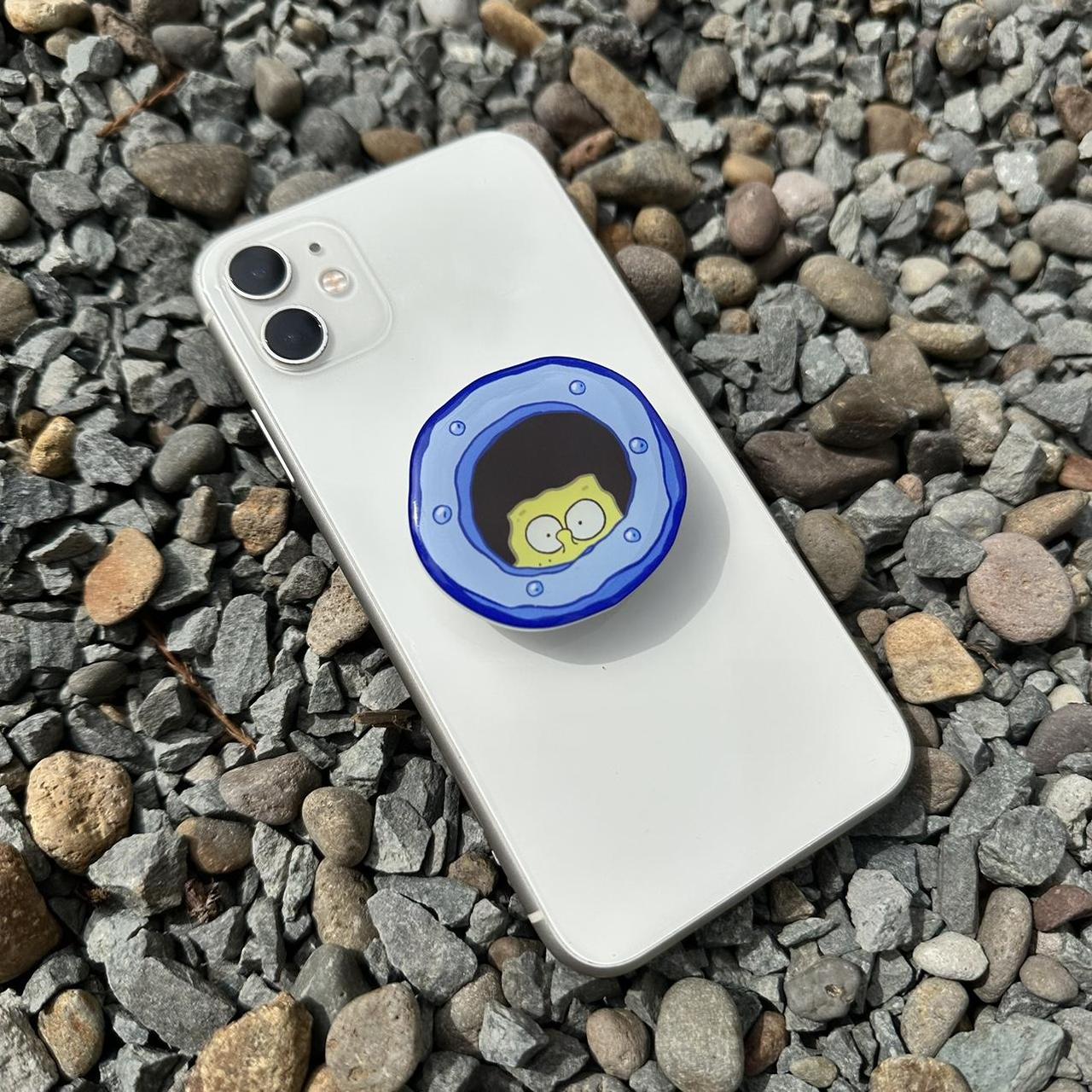 SpongeBob Popsocket Custom made limited amount made - Depop