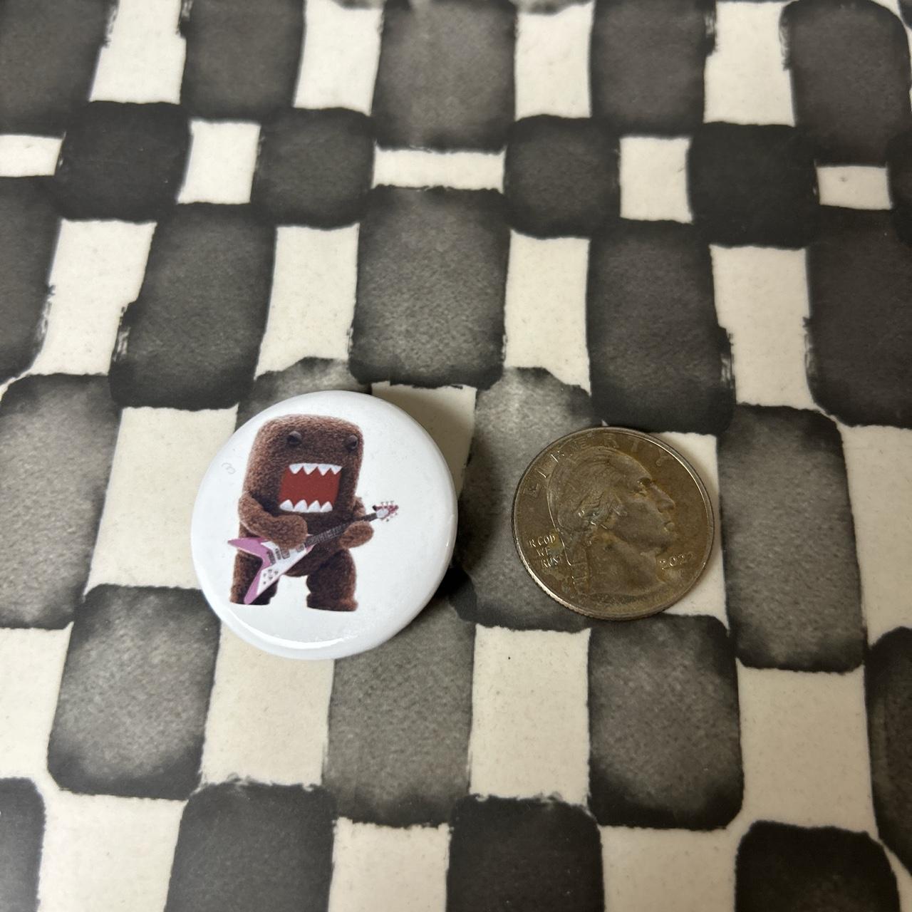 Domo kun button pin set 4 pins 1.25 pin... - Depop