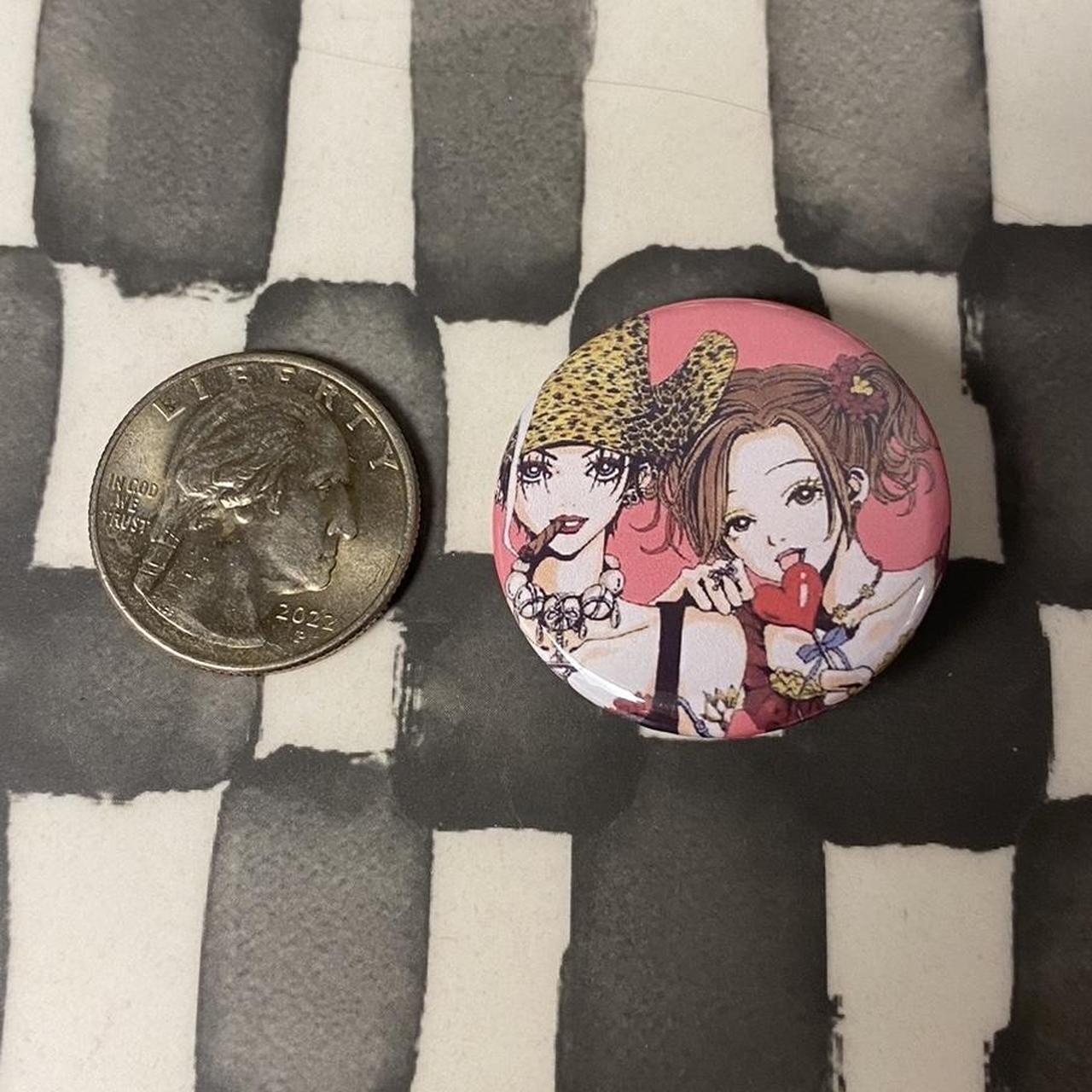 Nana Anime Manga Pin Set 4 pins 1.25 pin... - Depop
