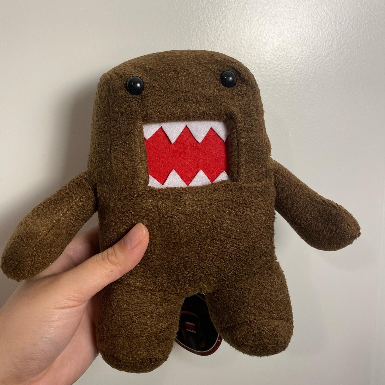 Domo kun brown plush Stuffed animal 8 inches Brand... - Depop
