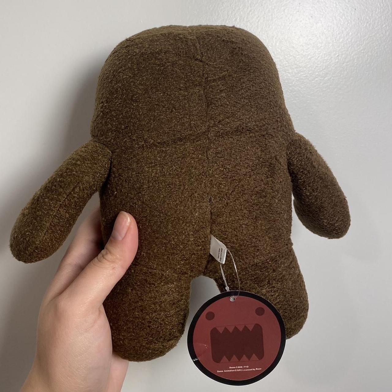 Domo kun brown plush Stuffed animal 8 inches Brand... - Depop