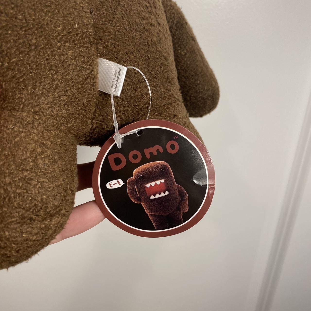 Domo kun brown plush Stuffed animal 8 inches Brand... - Depop