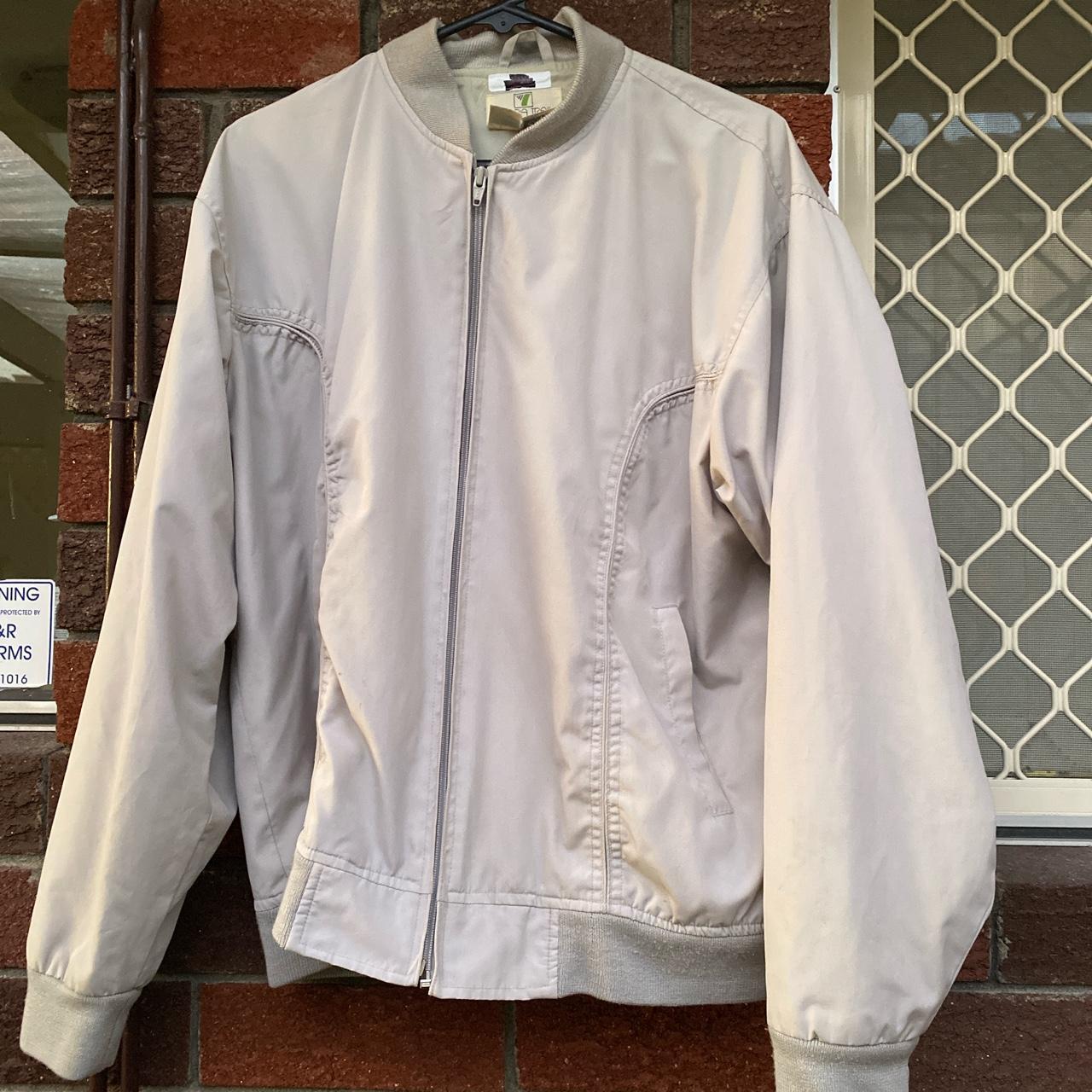 Gorpcore style grey jacket Size L nice... - Depop