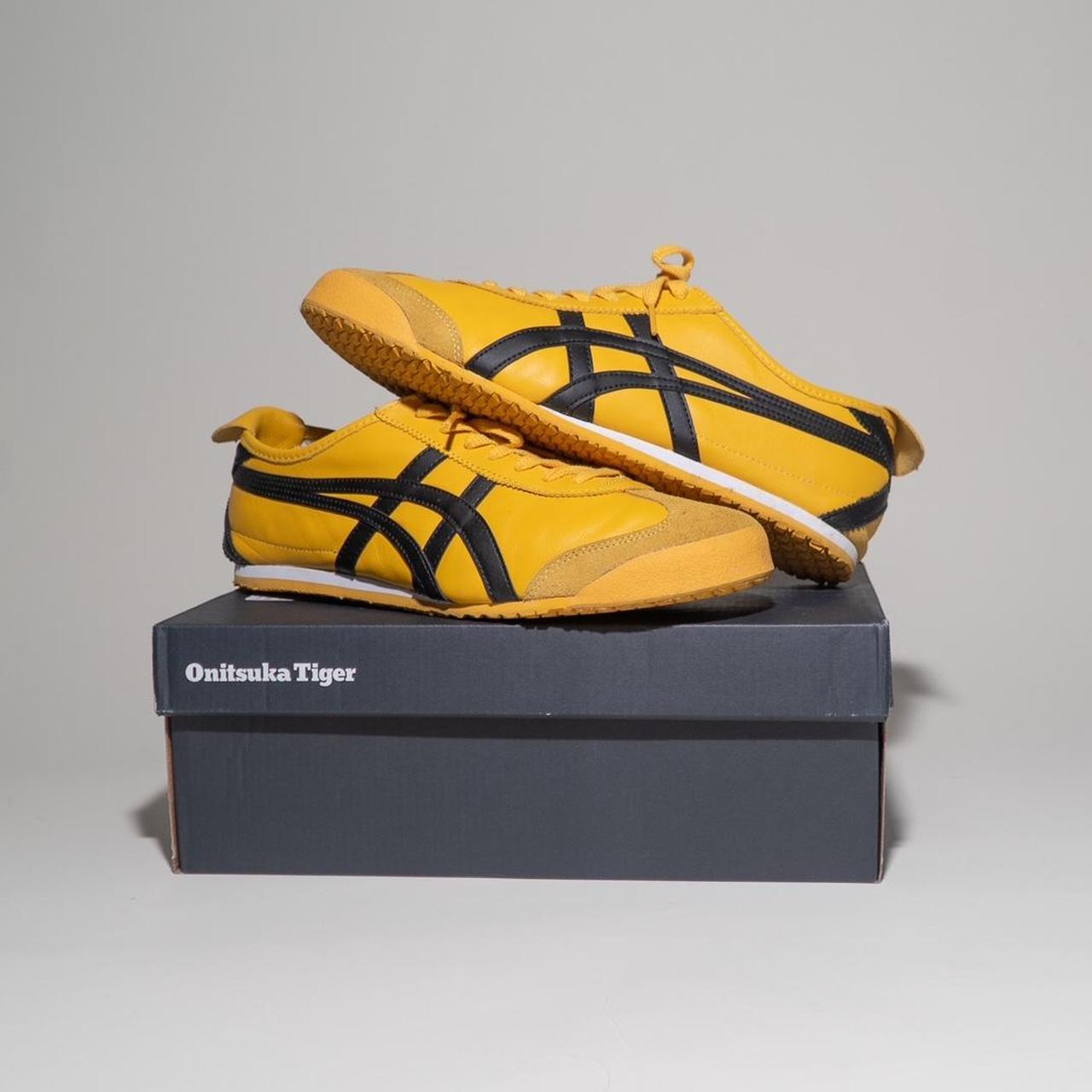 Asics Onitsuka Tiger Mexico 66 Yellow Size 11.5 - Depop