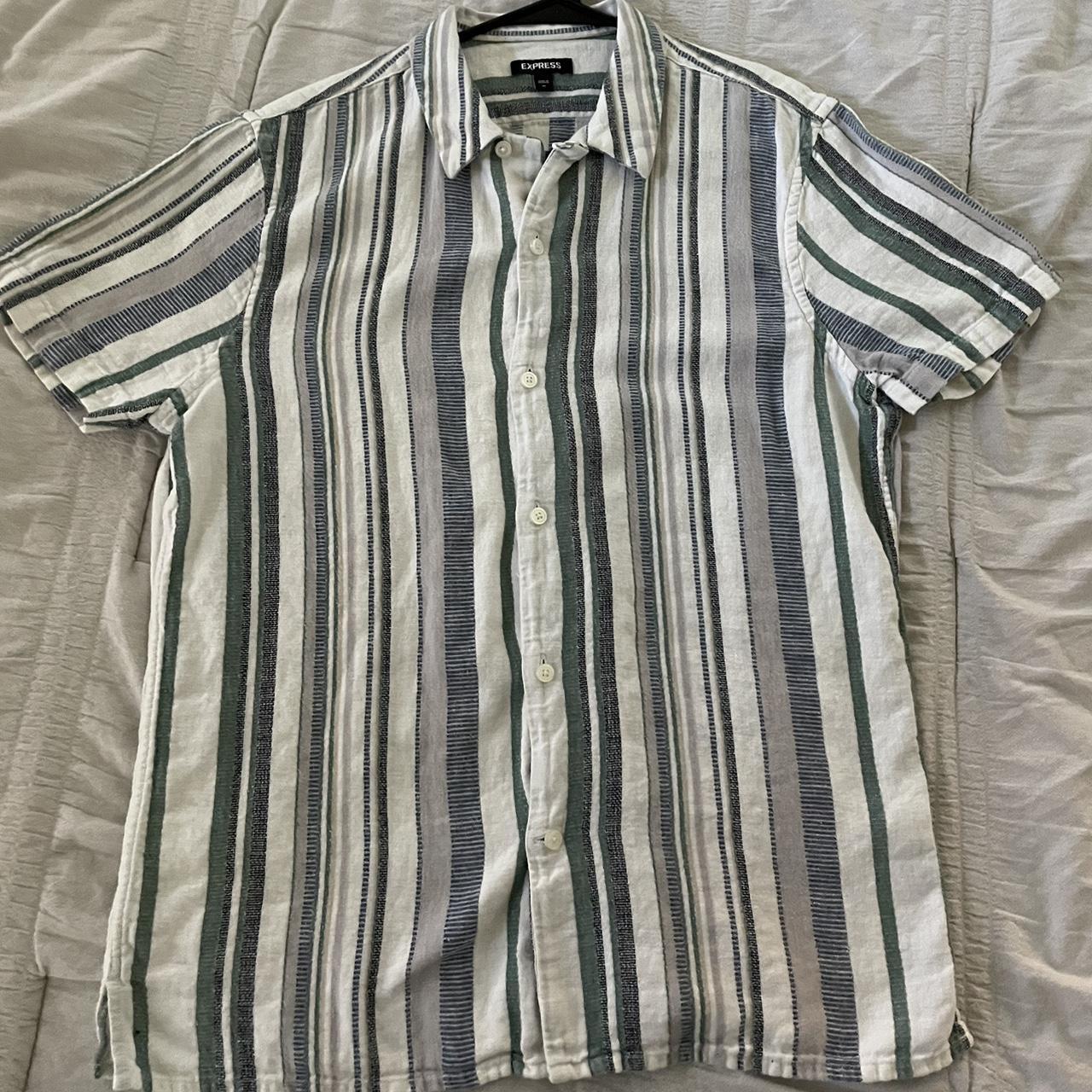 Express men’s going out button up - Depop