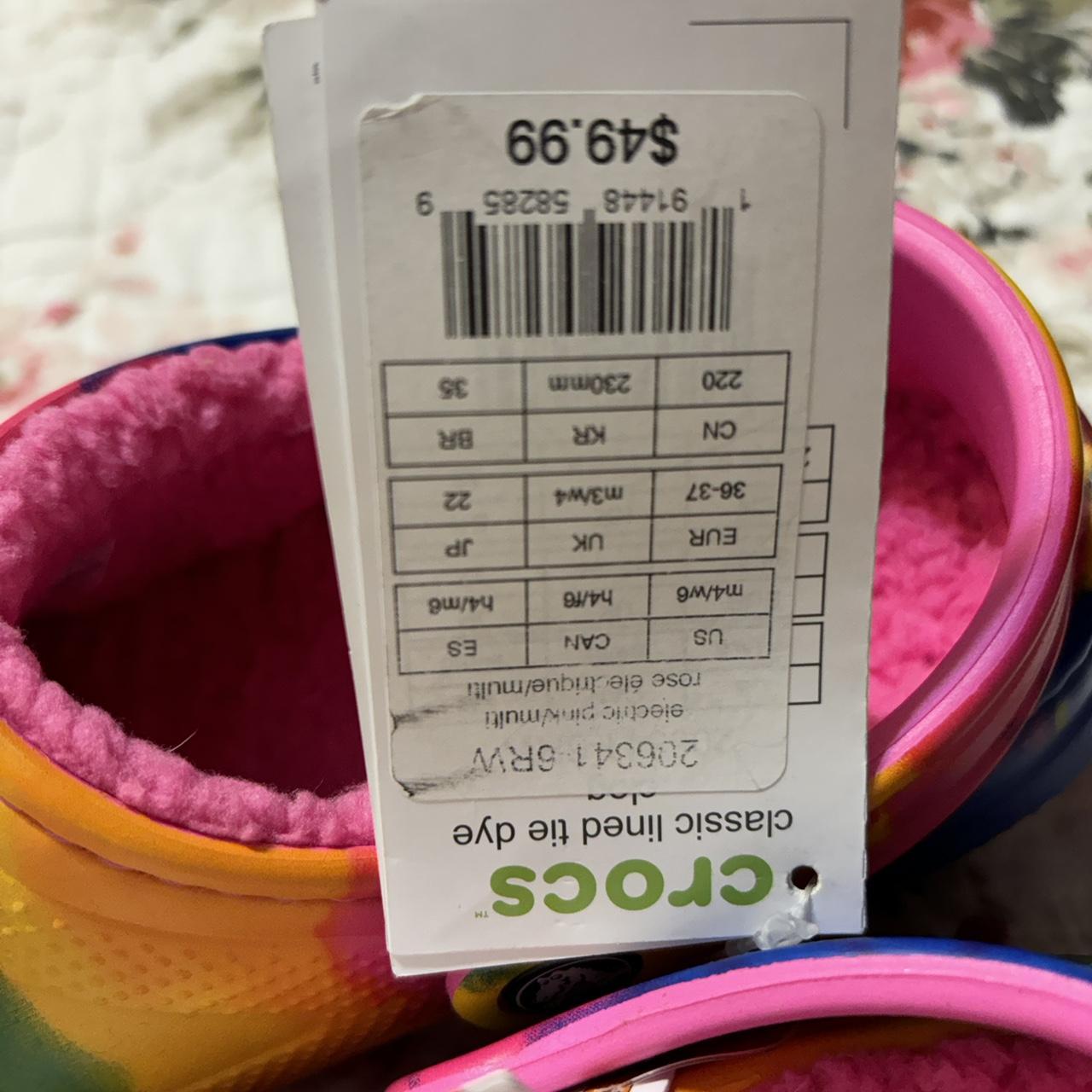 Tie dye Crocs!! NWT! Brand new! - Depop