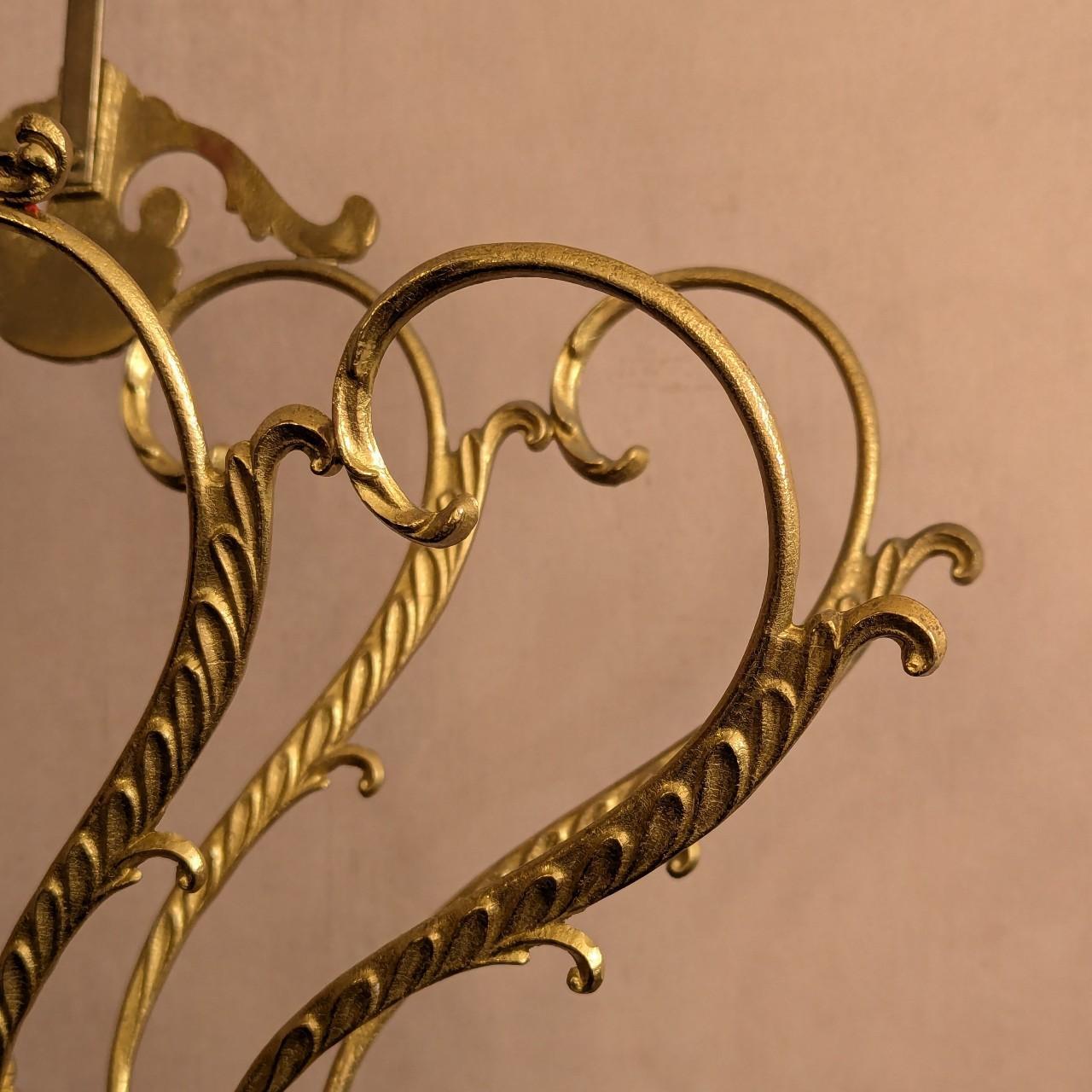 Vintage Hollywood Regency Brass Seashell Magazine... | Depop