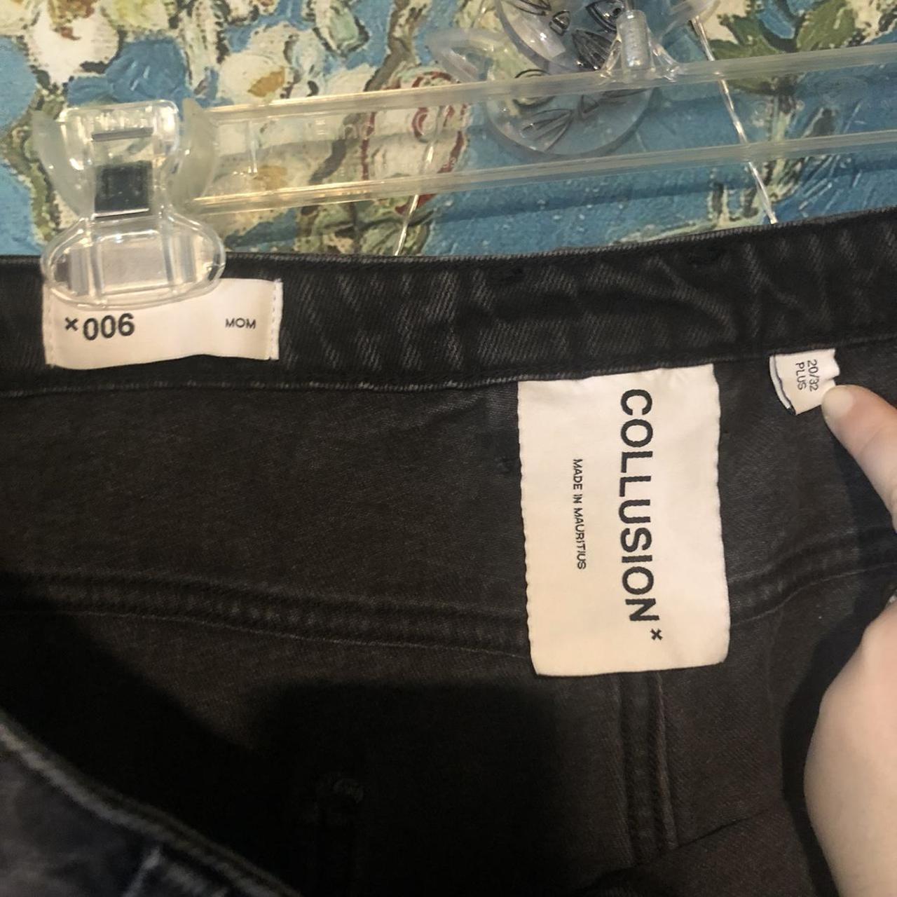 Asos Collusion 20 Mom Grey Jeans ~ Plus size Mom... - Depop