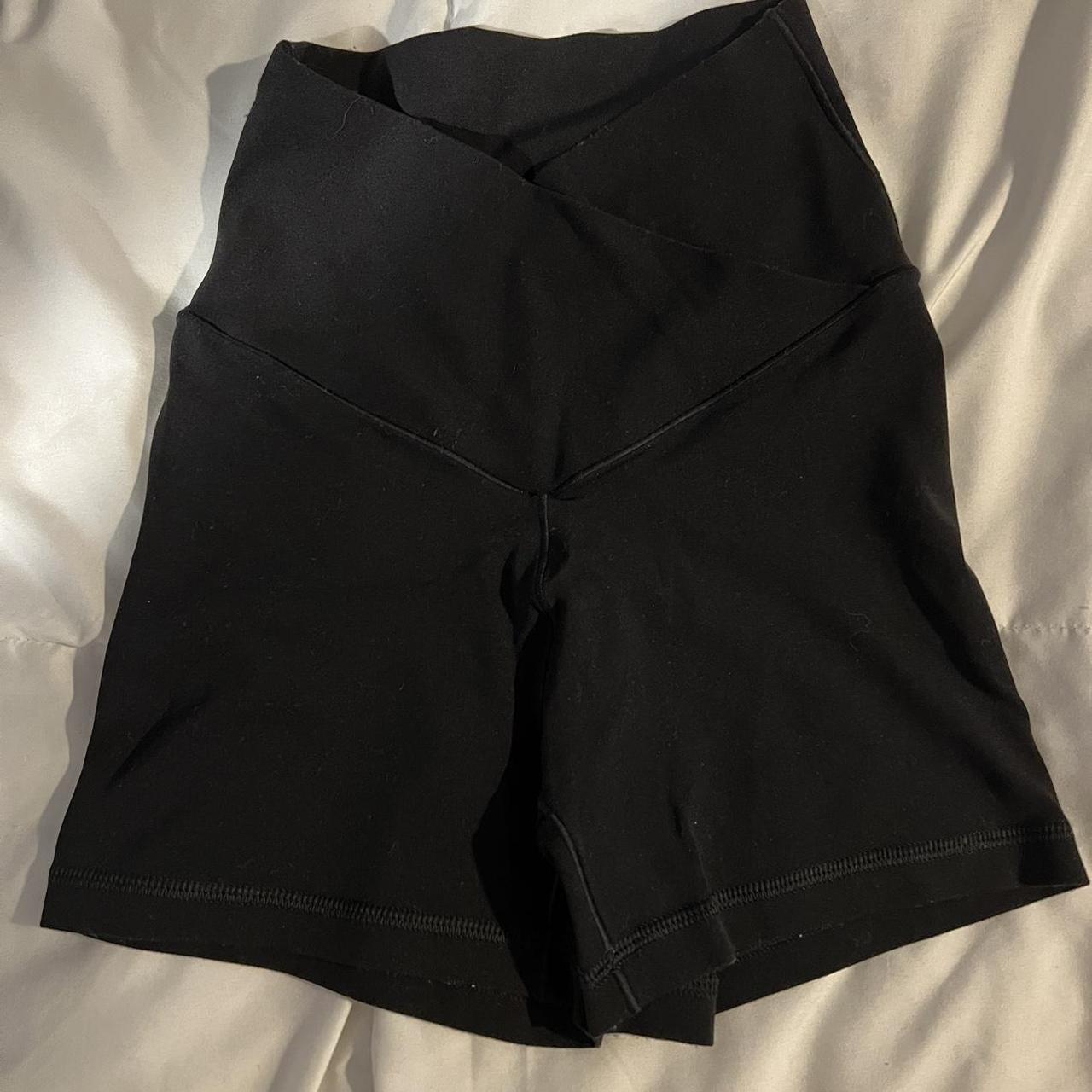 Aerie real me shortie hi rise 3” crossover waist in... - Depop