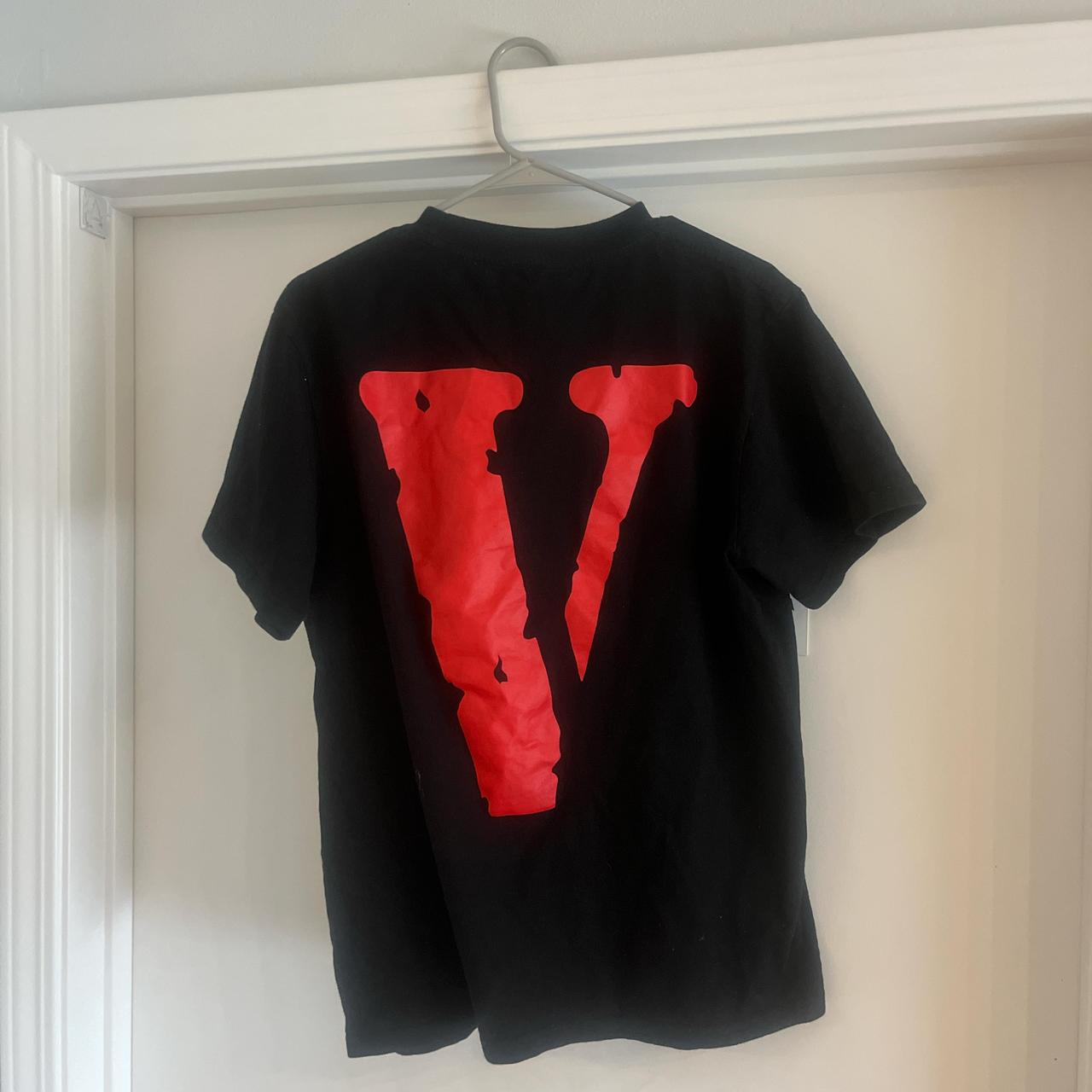 Large Black/Red VLONE TEE One of my favorites back... - Depop