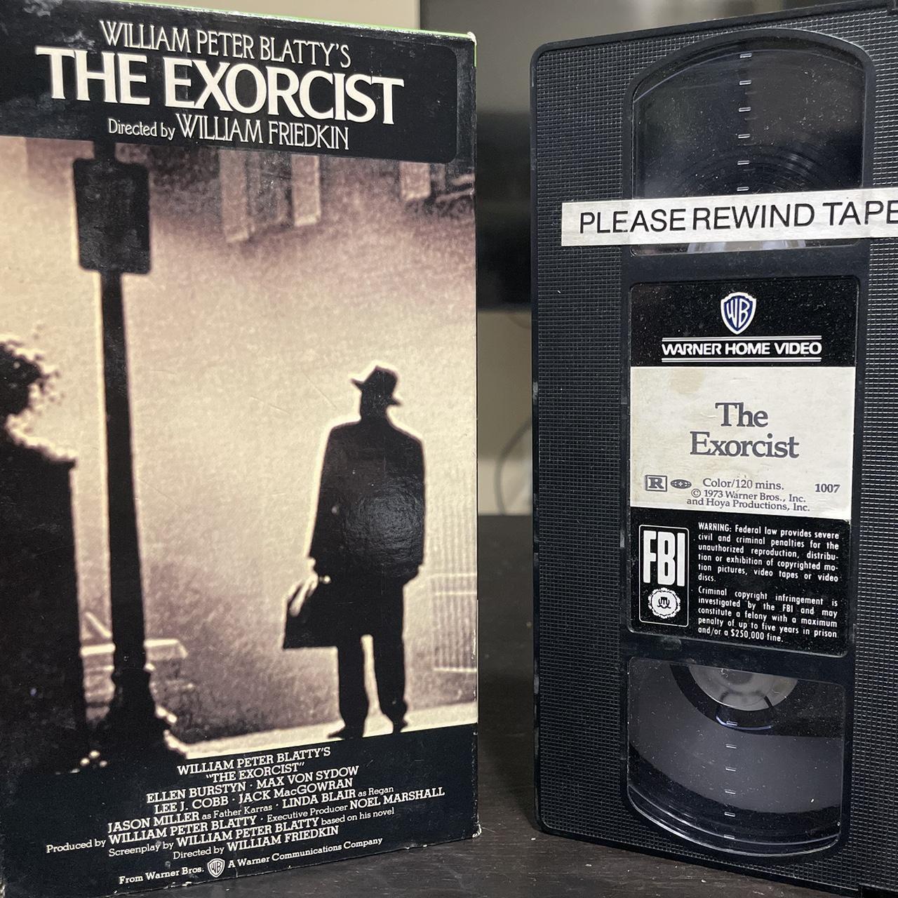 The exorcist vhs #theexorcist #vintage #horror #vhs | Depop