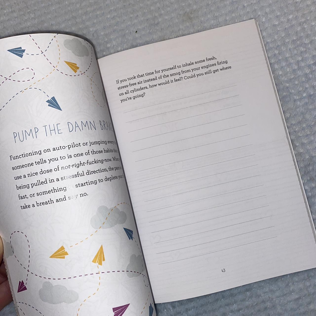 Self Help Journaling Book This is a book about self... - Depop