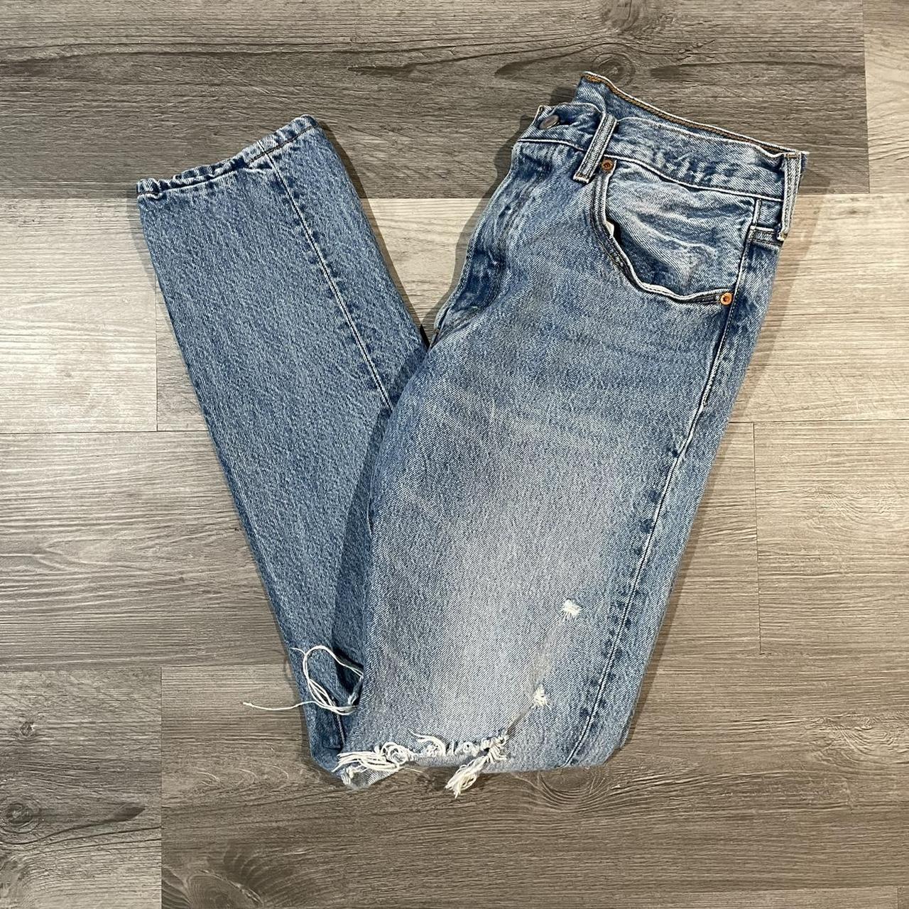 Upgrade your denim game with these one-of-a-kind 501... - Depop