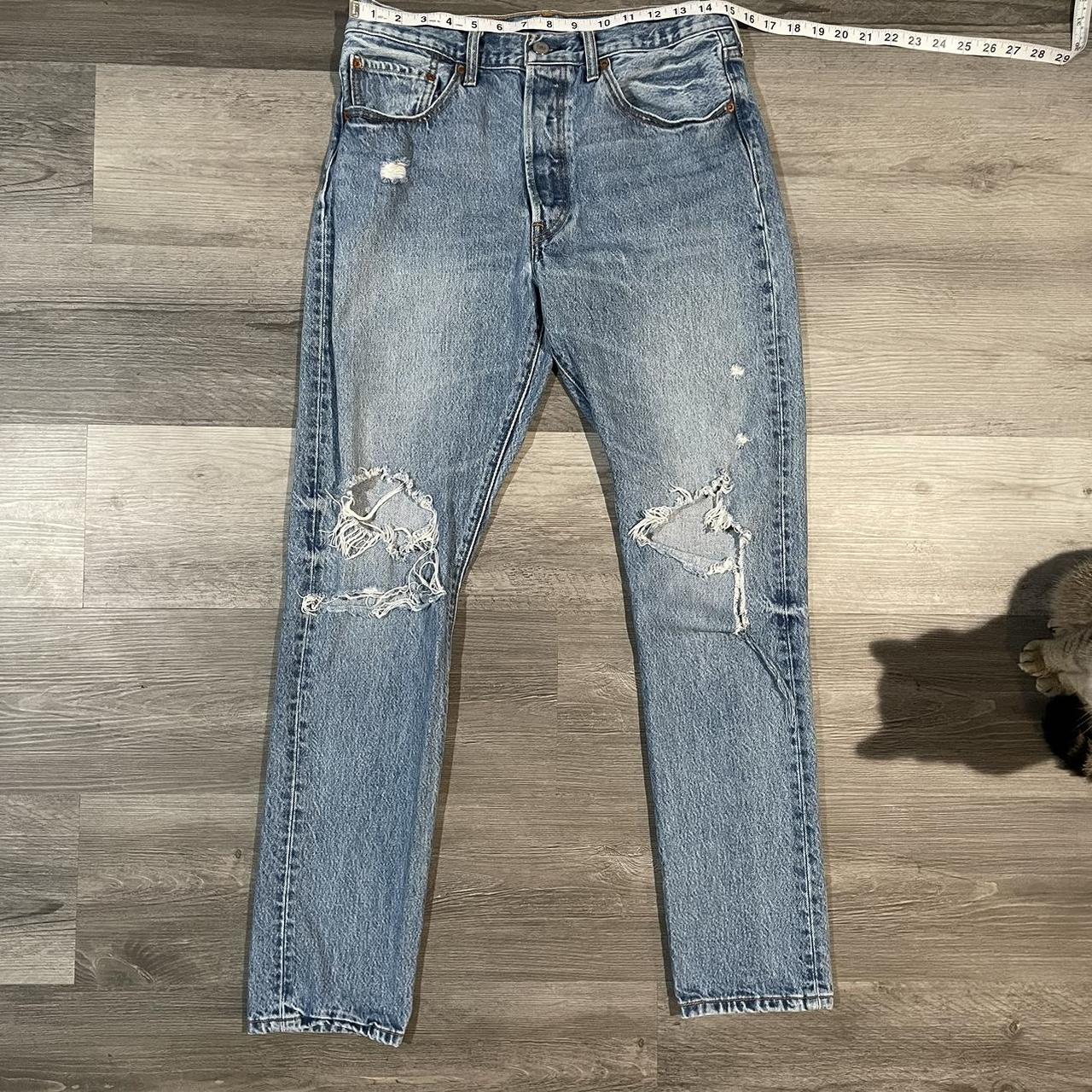 Upgrade your denim game with these one-of-a-kind 501... - Depop