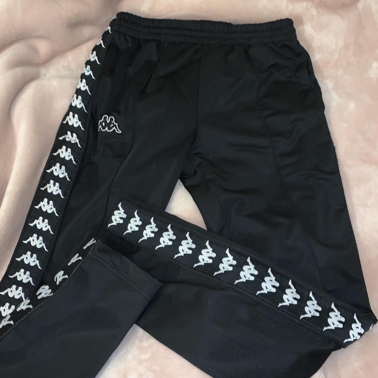 Kappa tracksuit pants Minor blue stain and size tag... - Depop